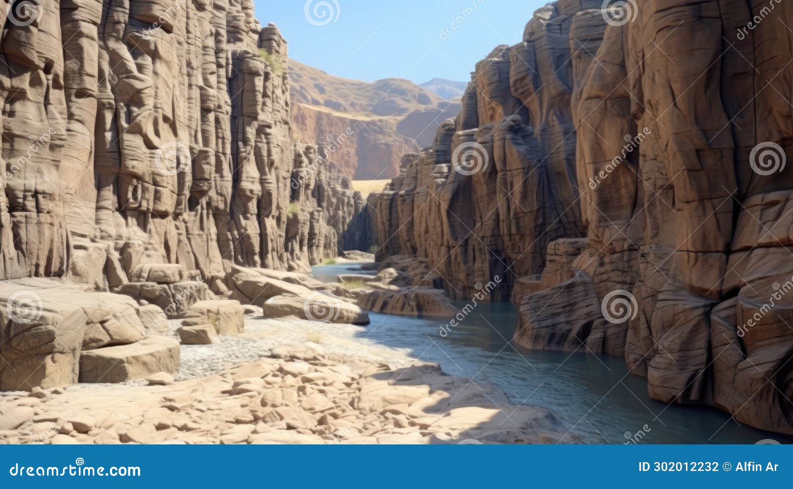 The Echoes of Erosion stock illustration. Illustration of clear - 302012232