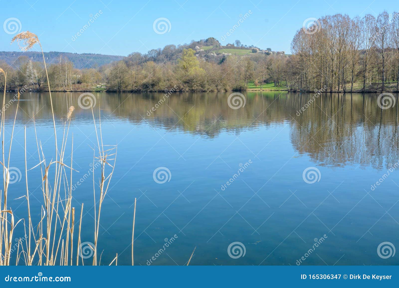 At the Echternach Lake in Luxembourg Stock Image - Image of environment ...