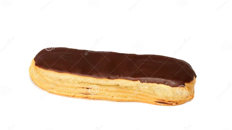 Eclair stock photo. Image of eclair, soft, isolated, freshness - 10905208