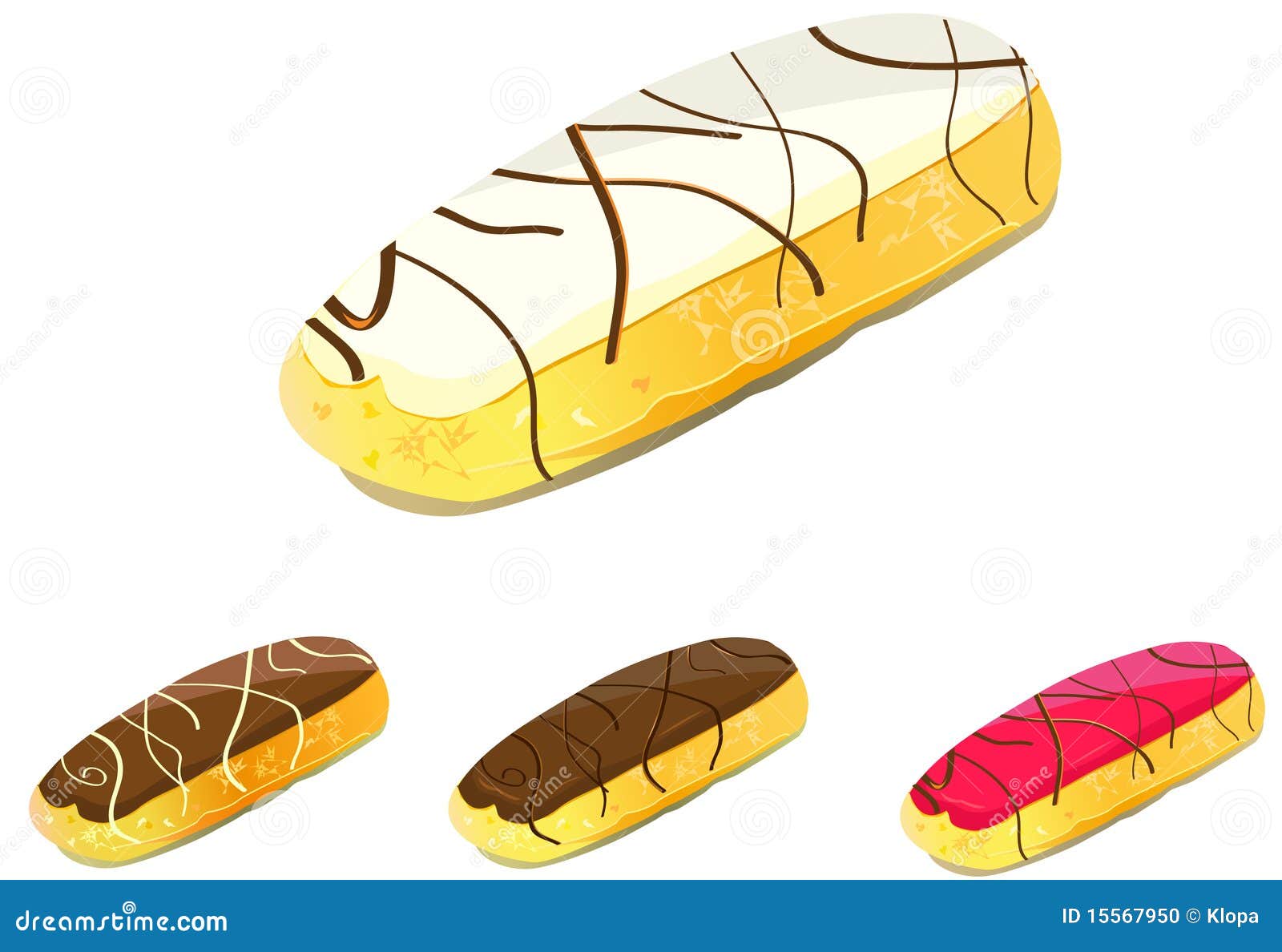 Eclair Cartoons, Illustrations & Vector Stock Images - 1974 Pictures to ...