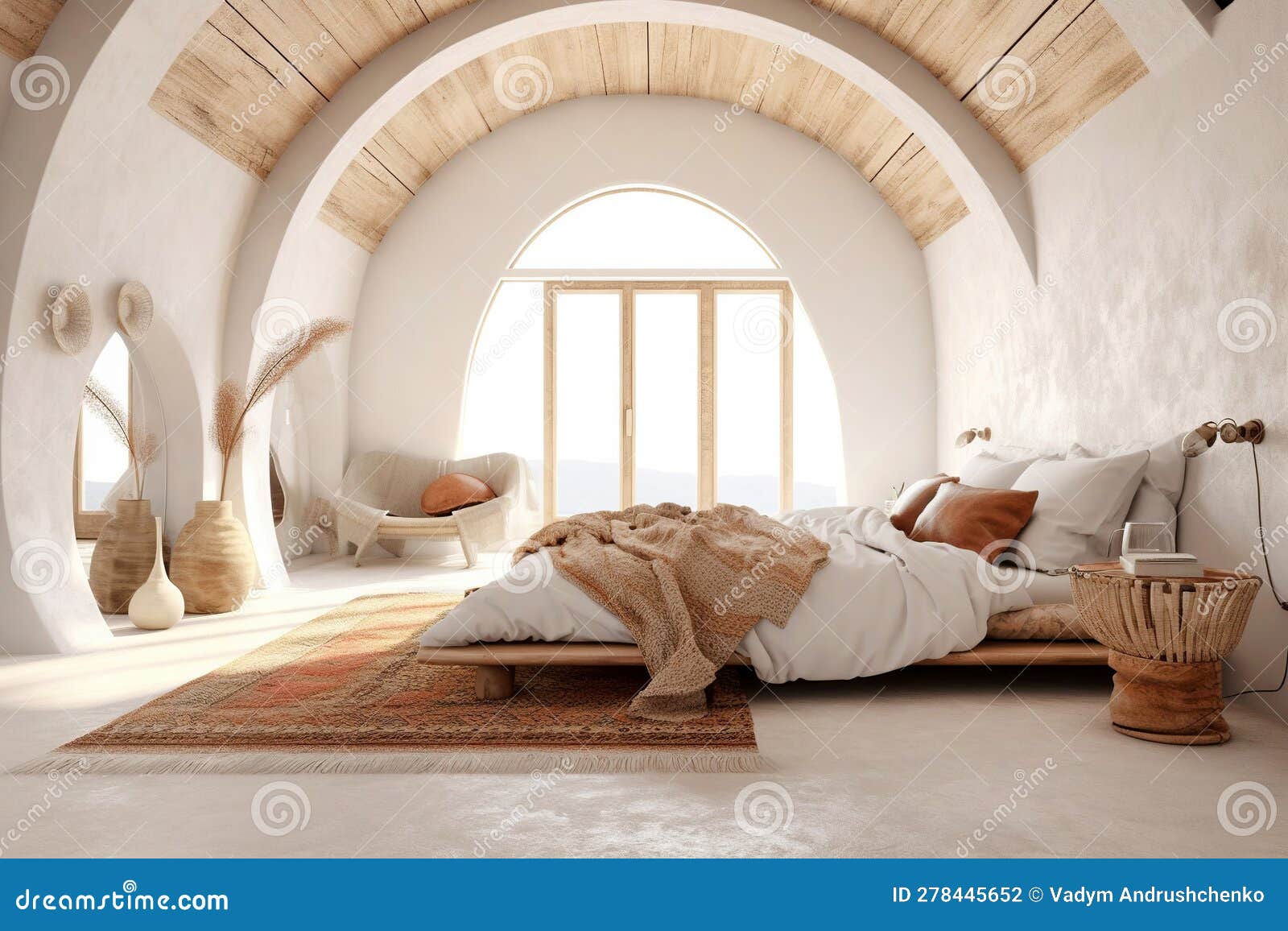 Eclectic Interior Design Of Modern Living Room. Created With Generative ...