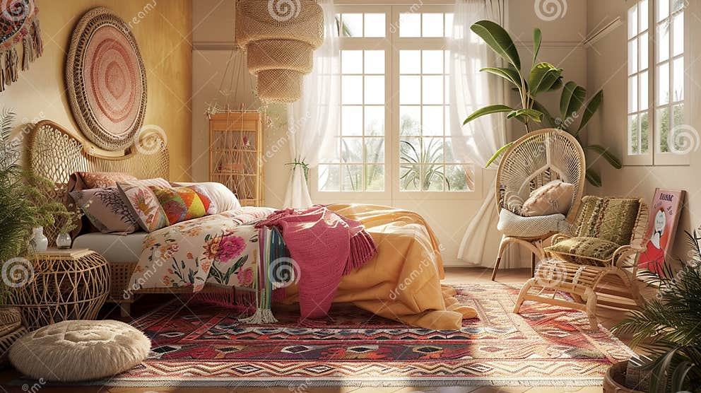 Eclectic Patterns, Vibrant Textiles, and Layered Textures Come Together ...