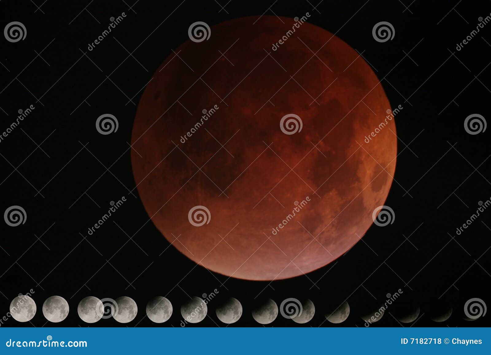Eclipse Collage stock photo. Image of orange, telescope - 7182718
