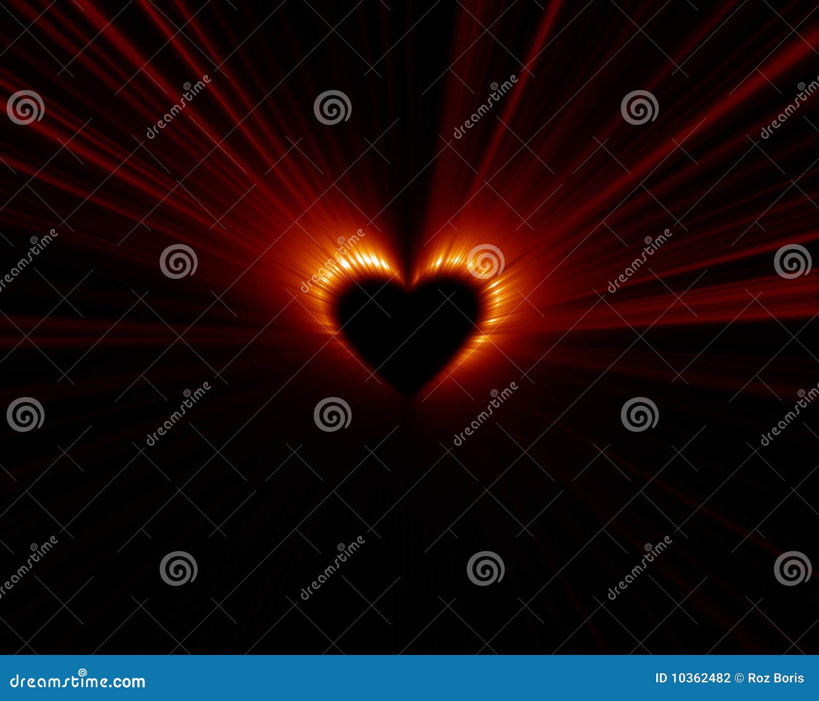 Eclipse of the heart stock illustration. Illustration of pieces - 10362482