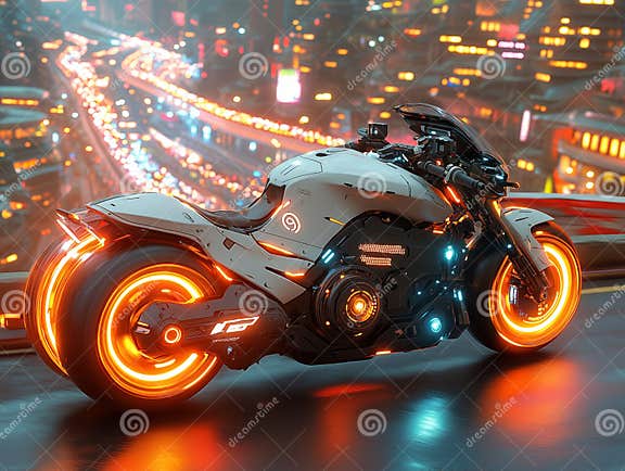 Eclipse Quantum Performance Machine. Generative AI Stock Illustration ...