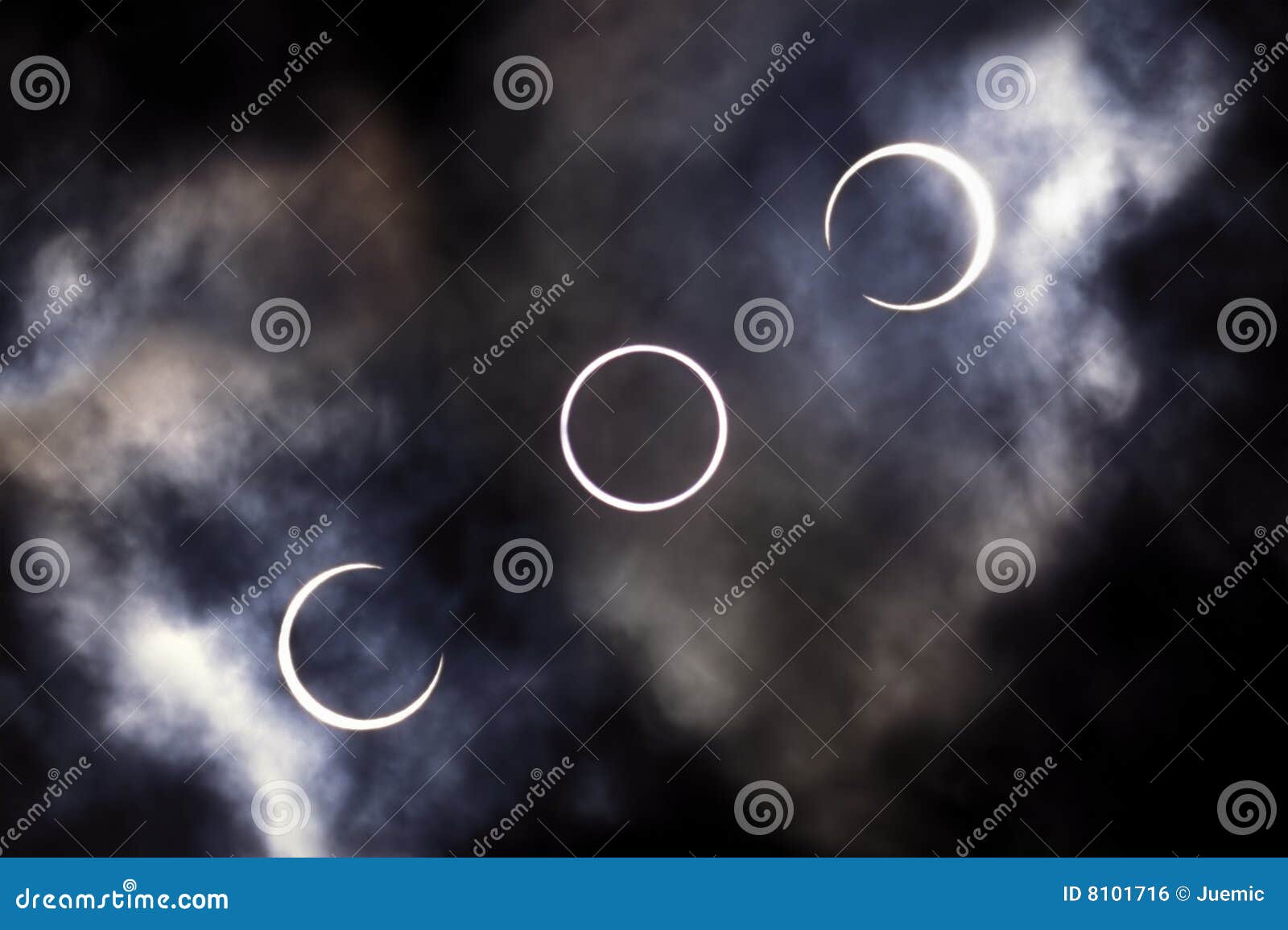 Eclipse solar anular foto de archivo. Imagen de anular - 8101716