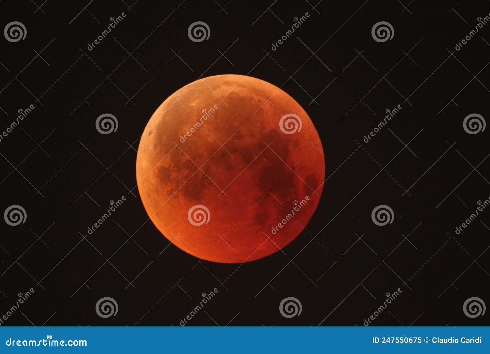 Eclipse Total Da Lua. Elementos Desta Imagem Fornecidos Por Nasa Imagem ...