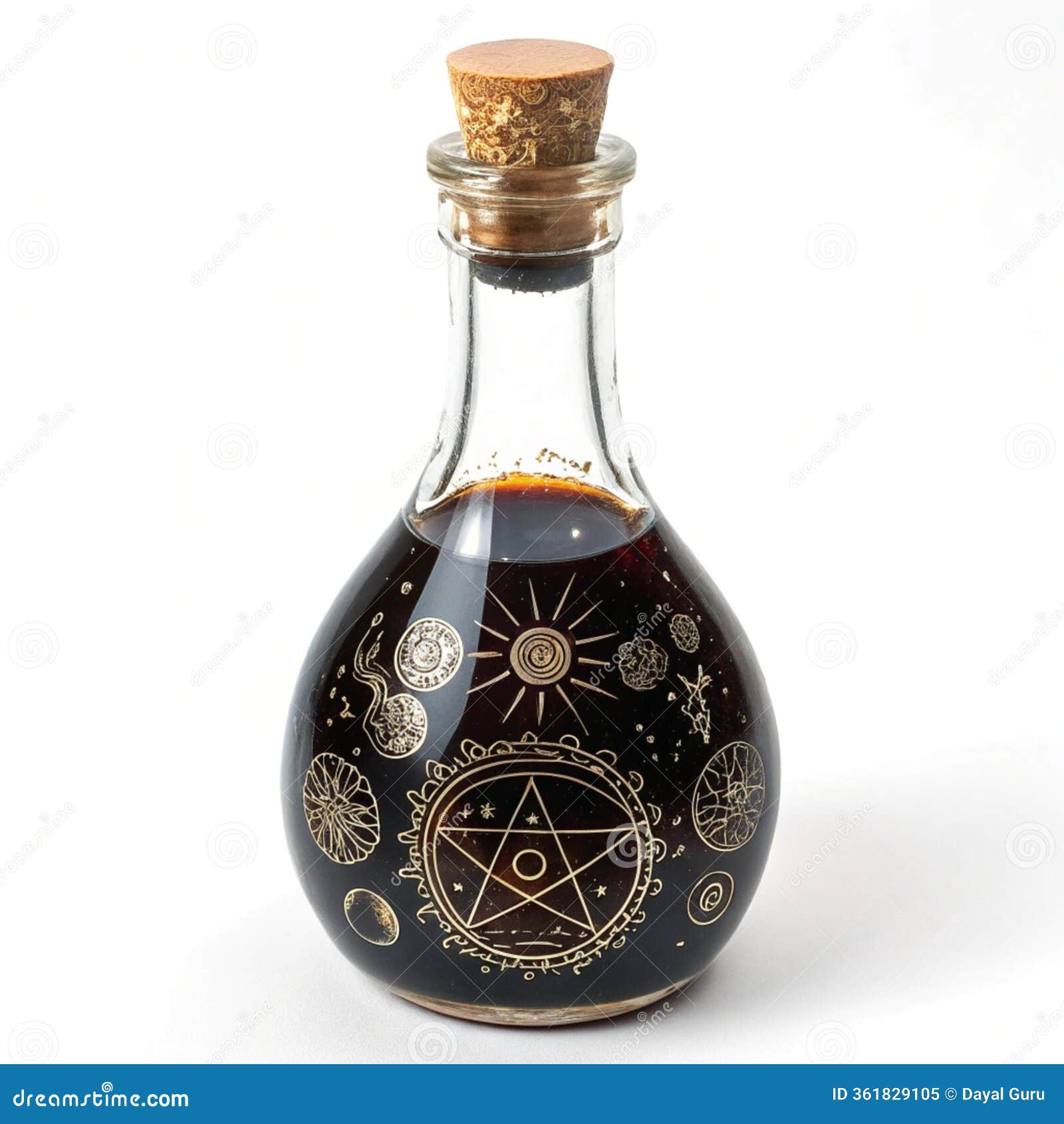 Eclipsed Elixir Of Enchantment Isolated On Transparent Background ...