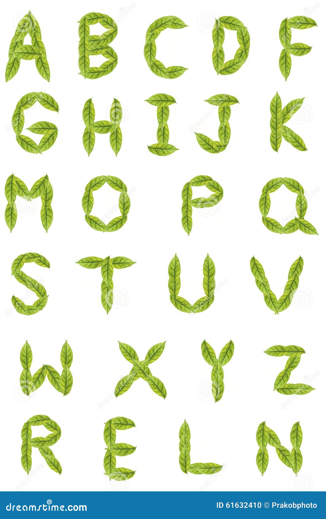 Eco Alphabet stock photo. Image of lush, concepts, conservation - 61632410