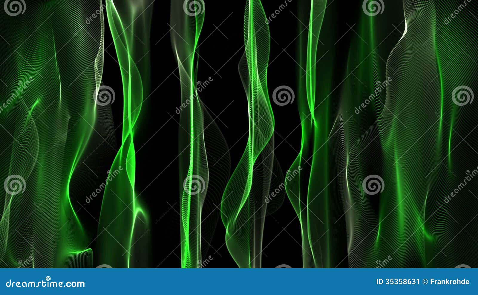 Eco Animation with Moving Wave Object, Loop HD 1080p Stock Video ...