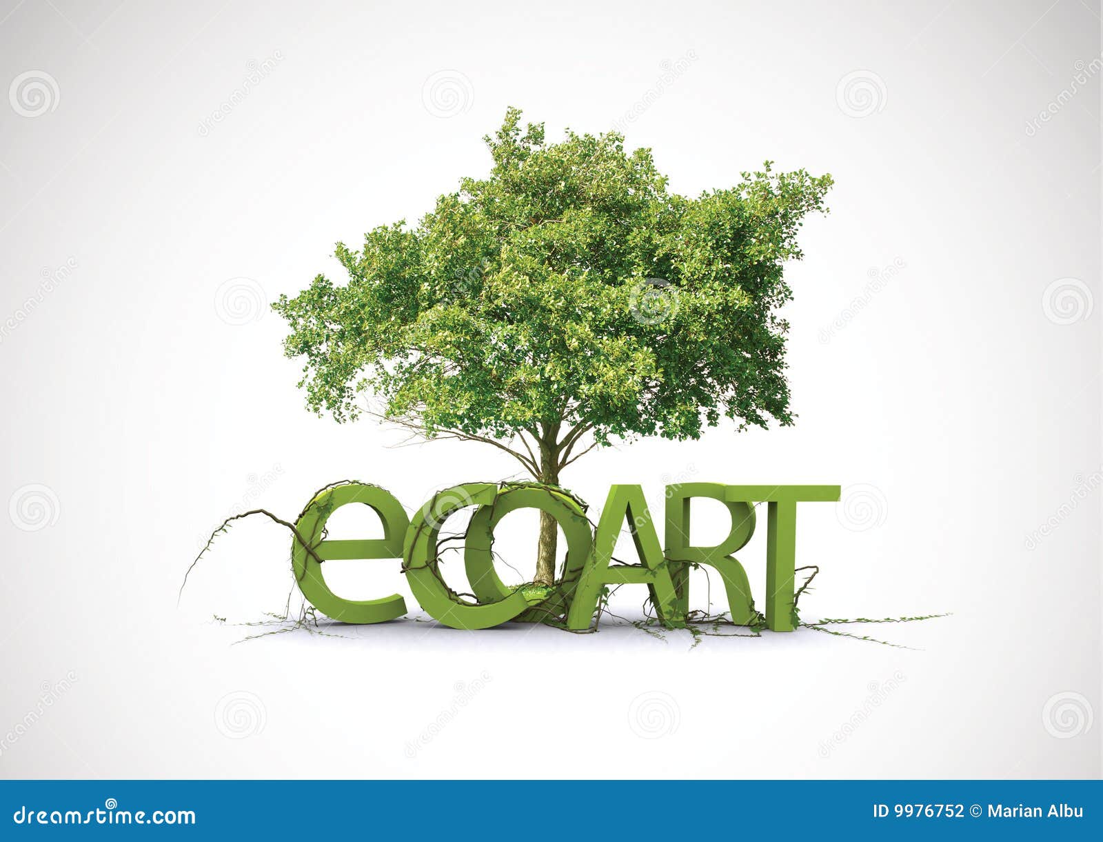 Eco Art stock illustration. Illustration of sustainable - 9976752