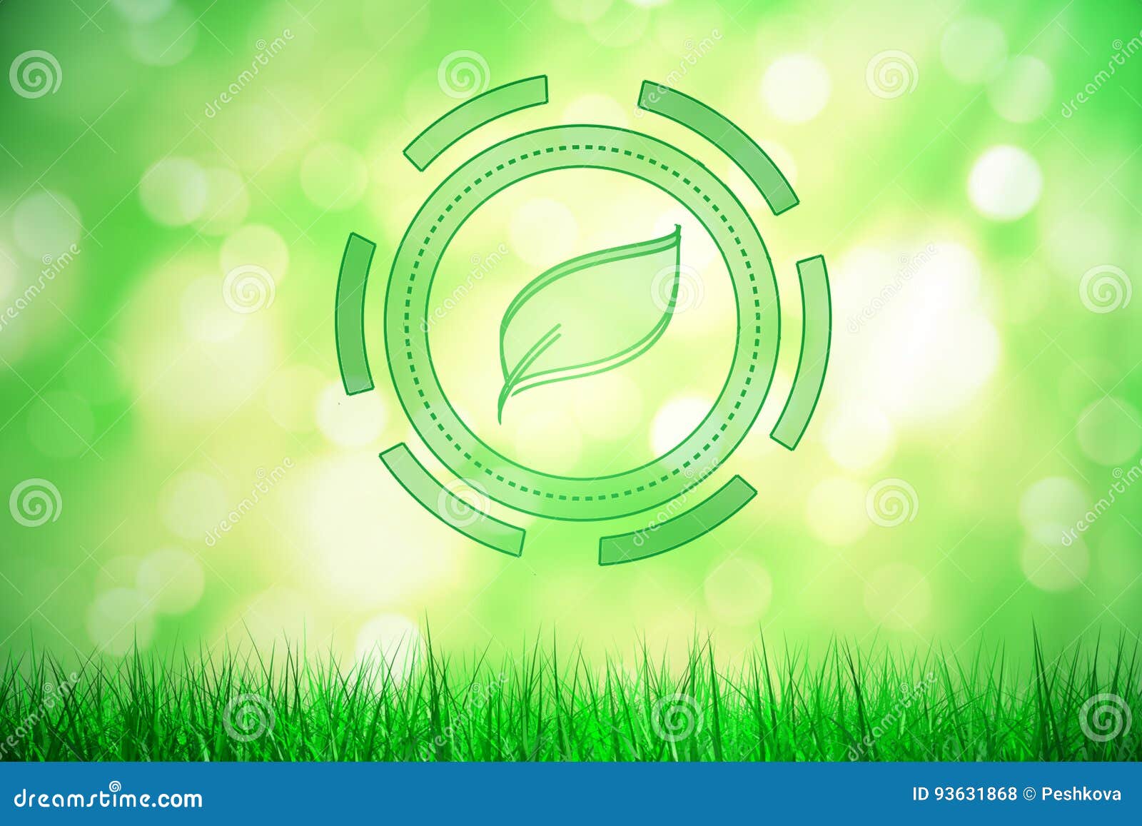 Eco background stock illustration. Illustration of icon - 93631868