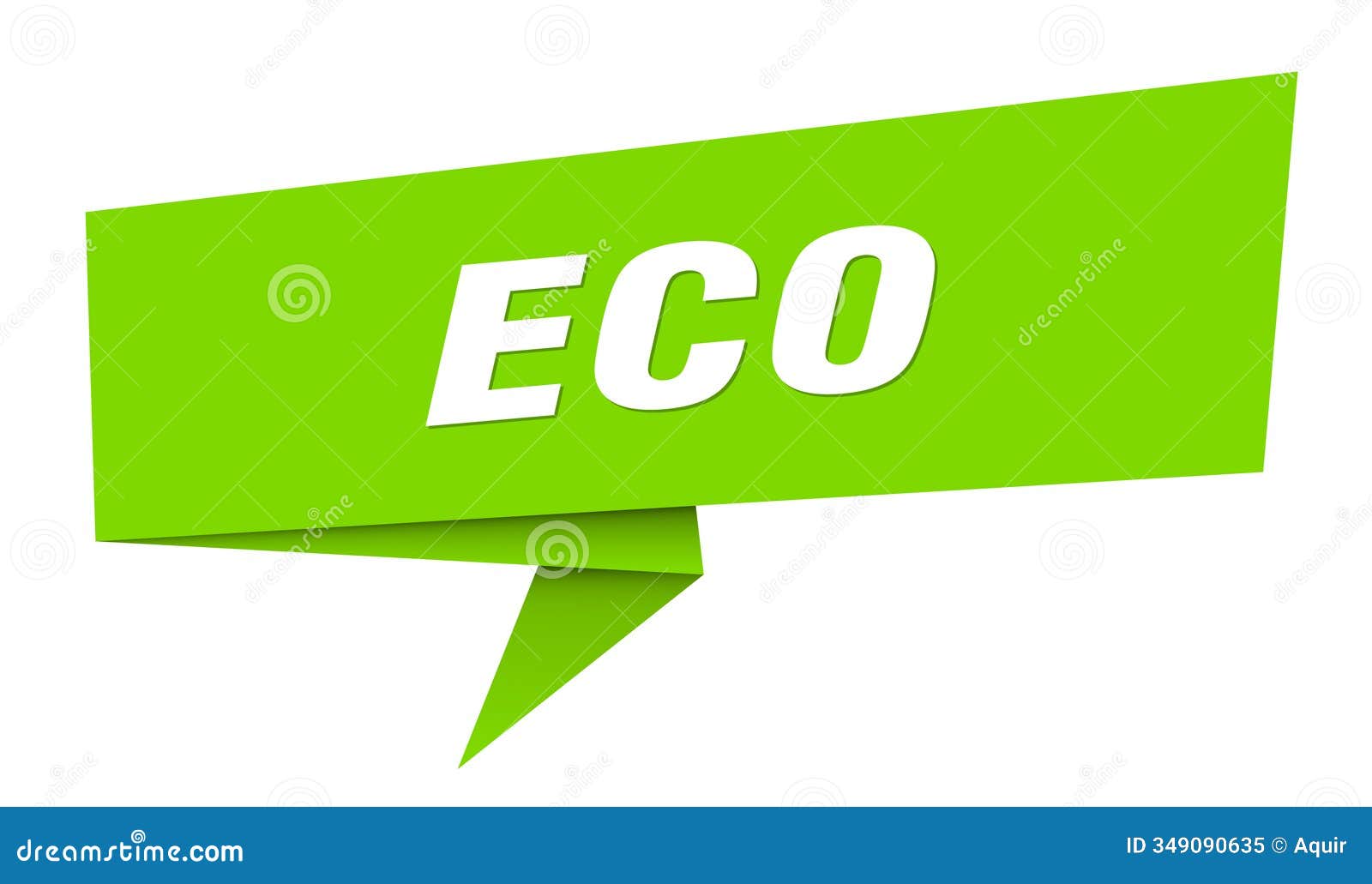 Eco Banner. Eco Speech Bubble, Label, Sticker, Sign Template Stock ...