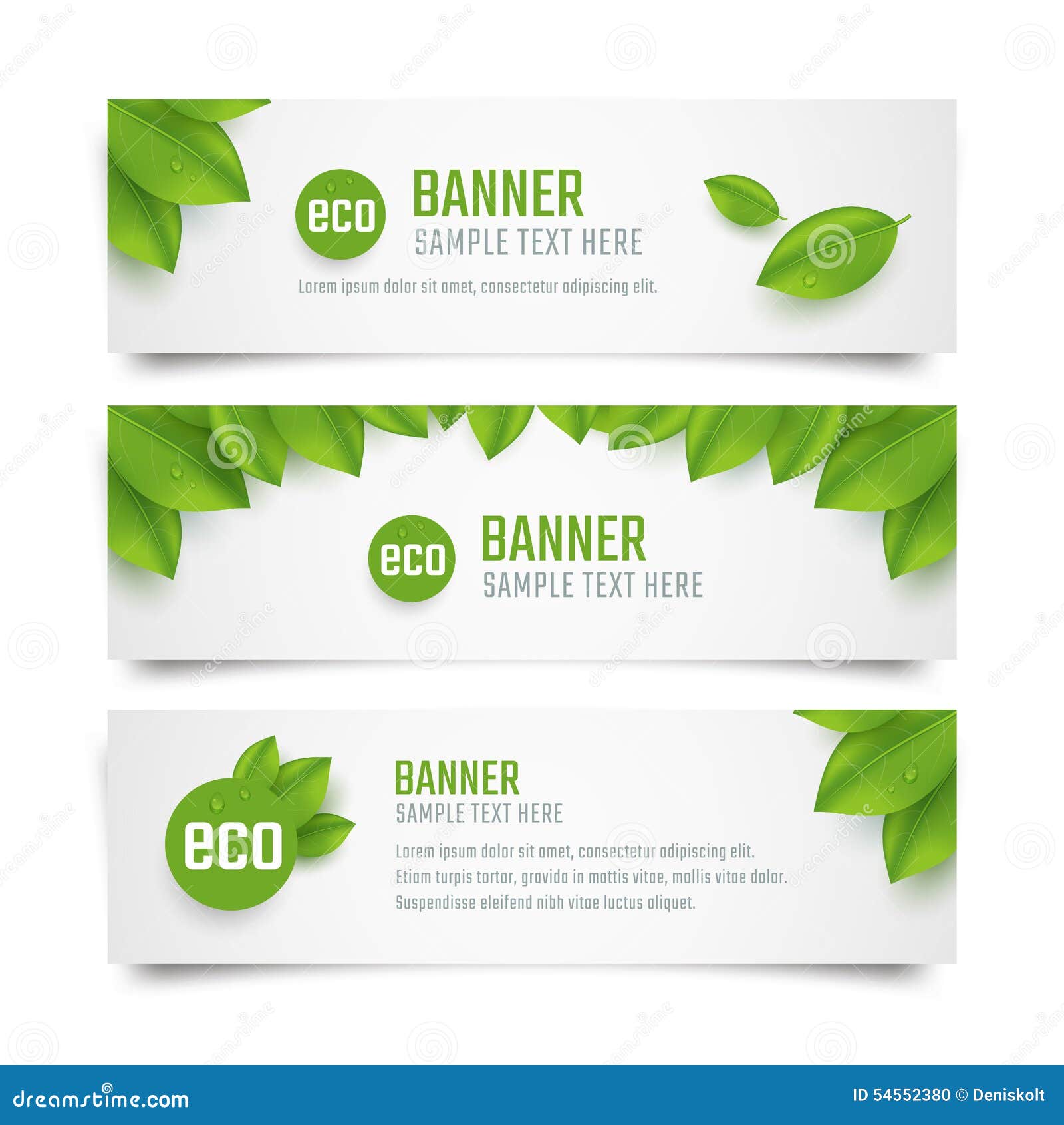 Eco banners stock vector. Illustration of environment - 54552380 Eco banners stock vector. Illustration of environment - 54552380