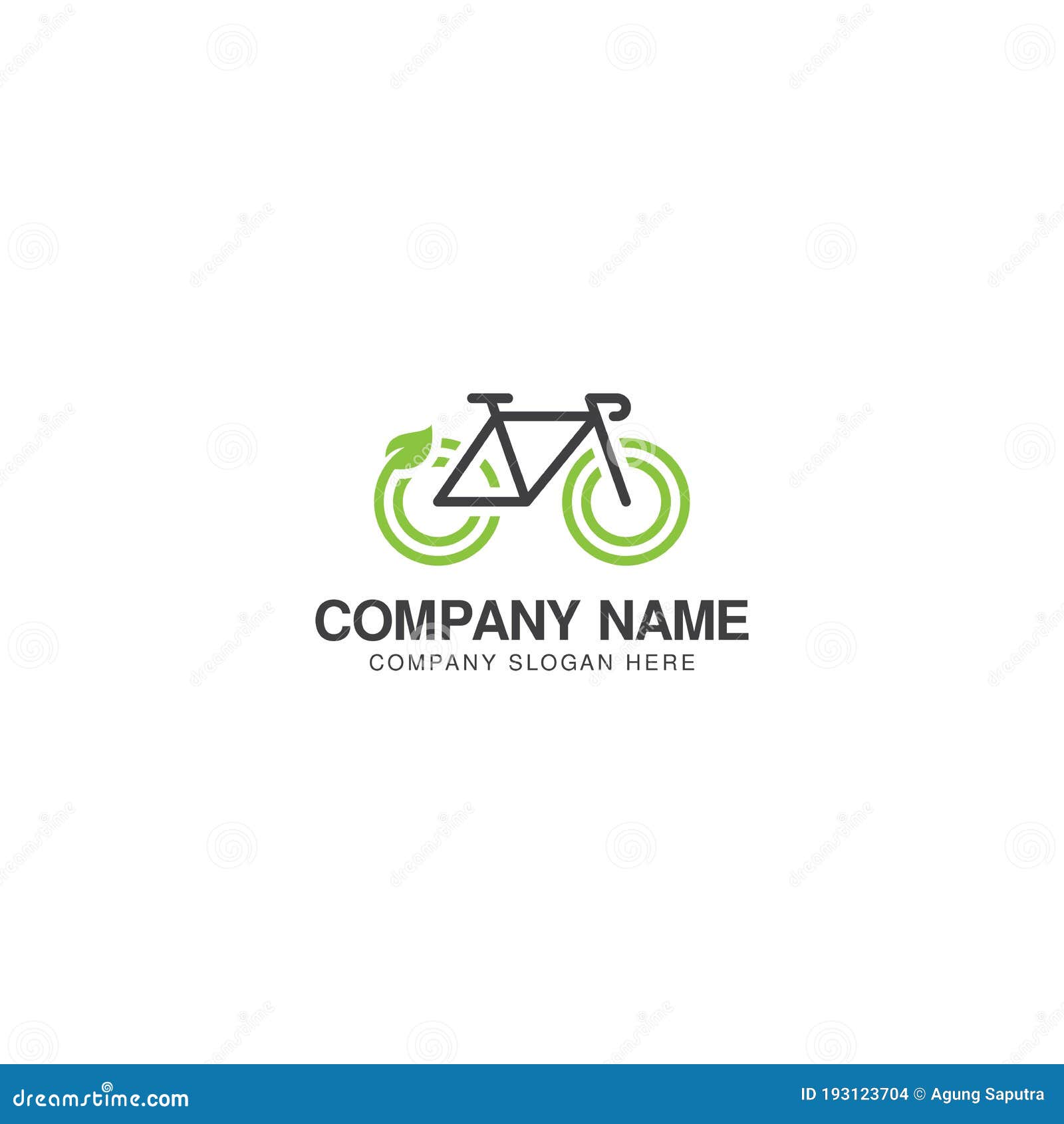 Eco bike logo design stock vector. Illustration of awareness - 193123704