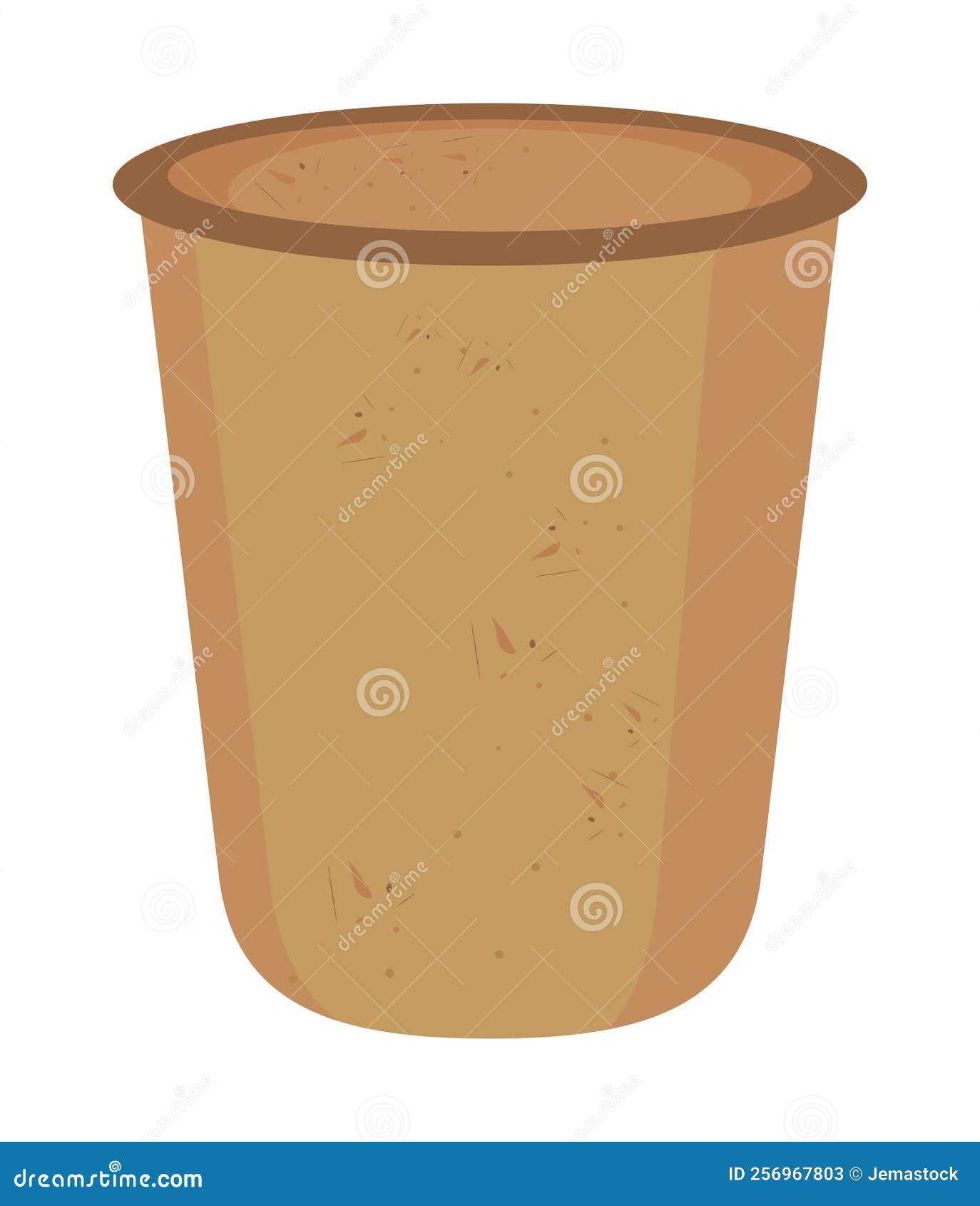 Eco carton cup packing stock vector. Illustration of isolated - 256967803