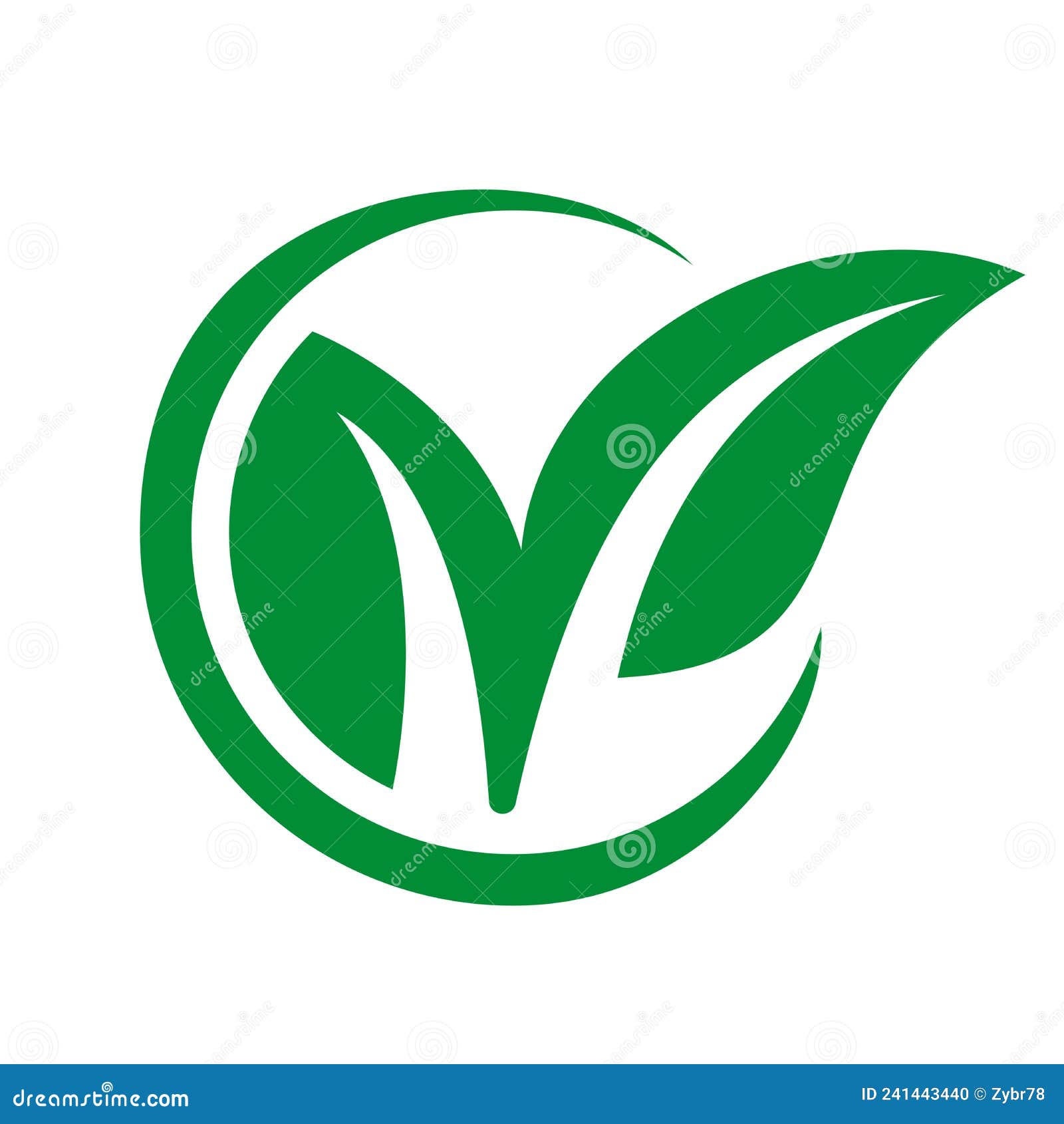 ECO checkmark icon stock vector. Illustration of confirm - 241443440