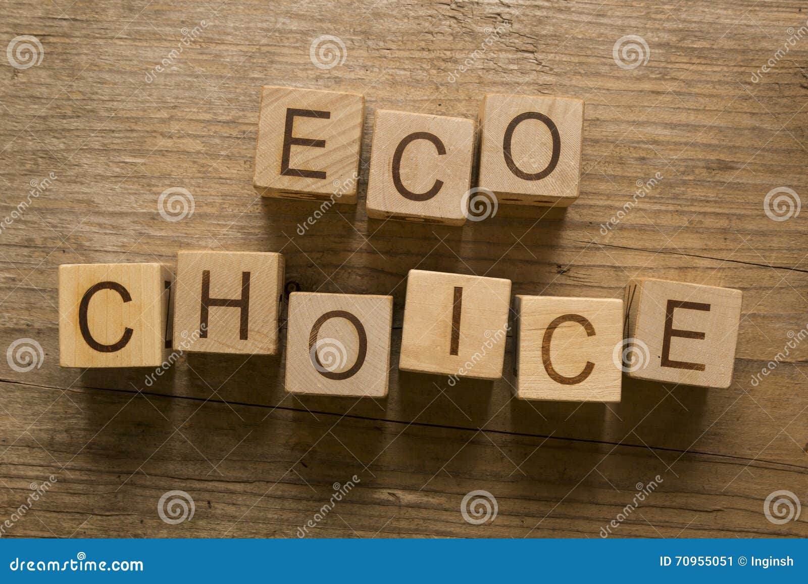 Eco choice stock image. Image of nature, word, recycle - 70955051