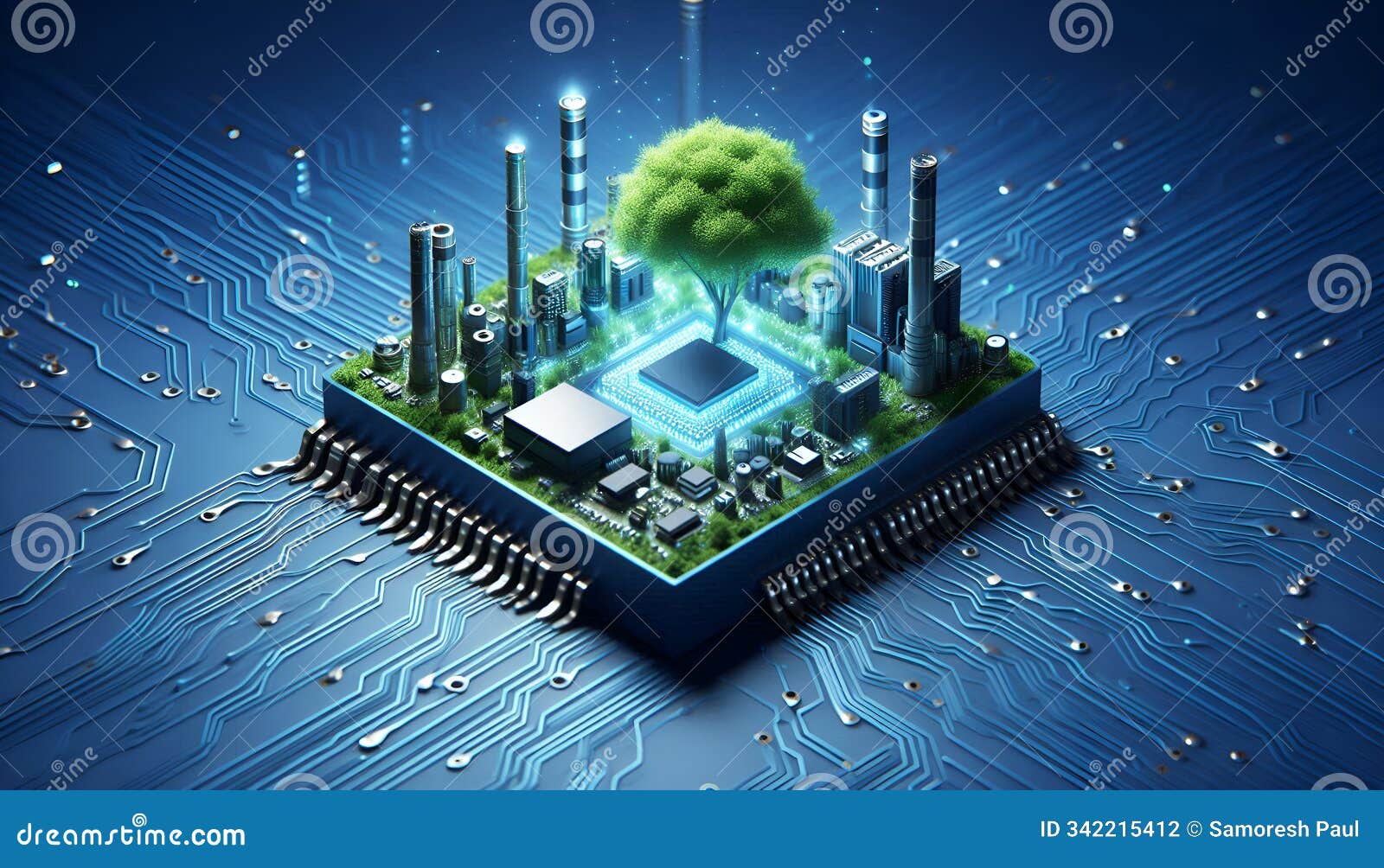Eco City Semiconductor Development with Green Technology Solutions ...
