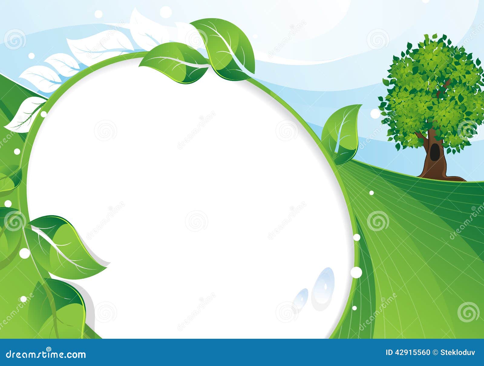 Eco concept background stock vector. Illustration of pattern - 42915560