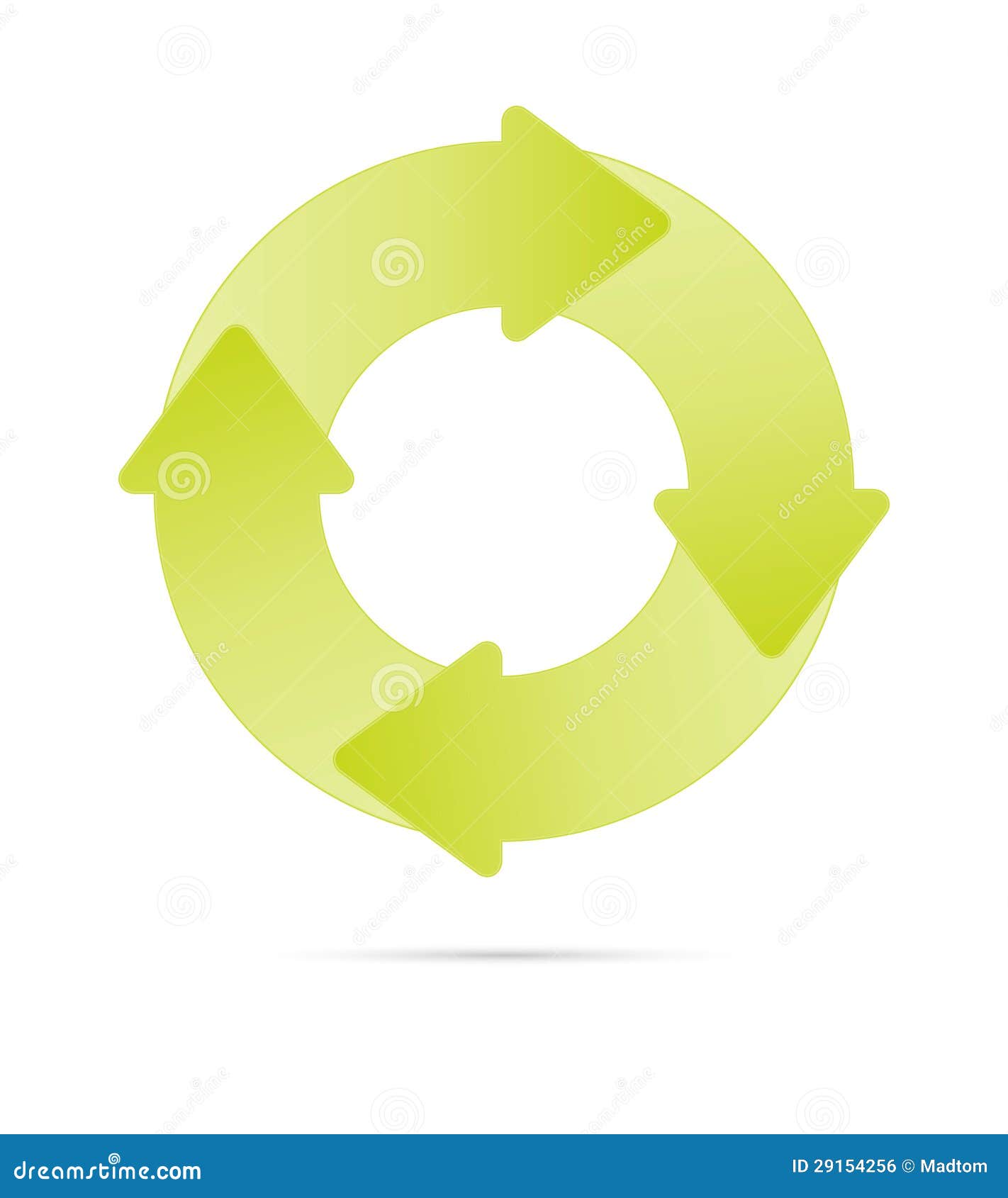 Eco cycle diagram stock vector. Illustration of label - 29154256
