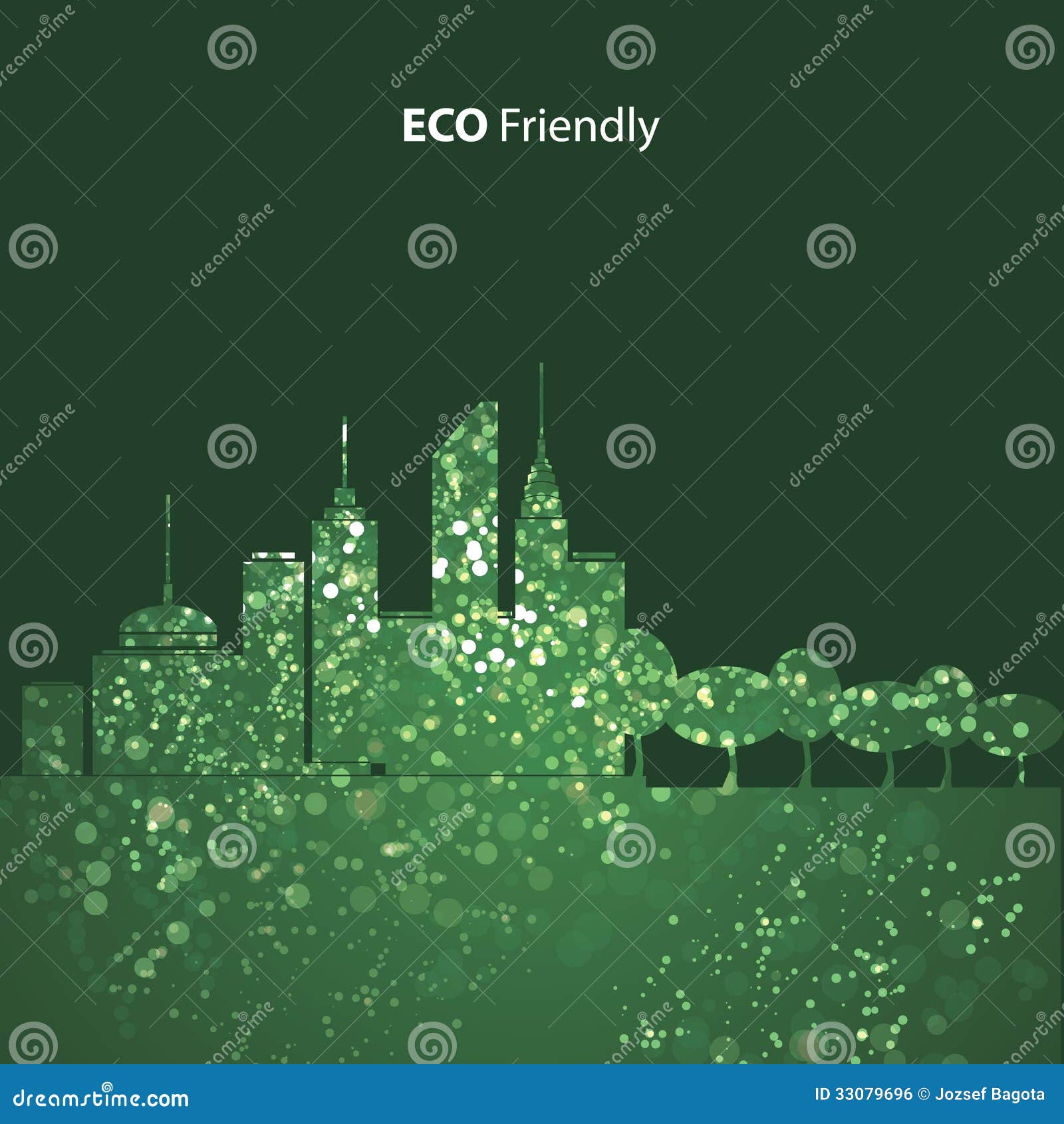 Eco Design stock vector. Illustration of dots, environmentally - 33079696