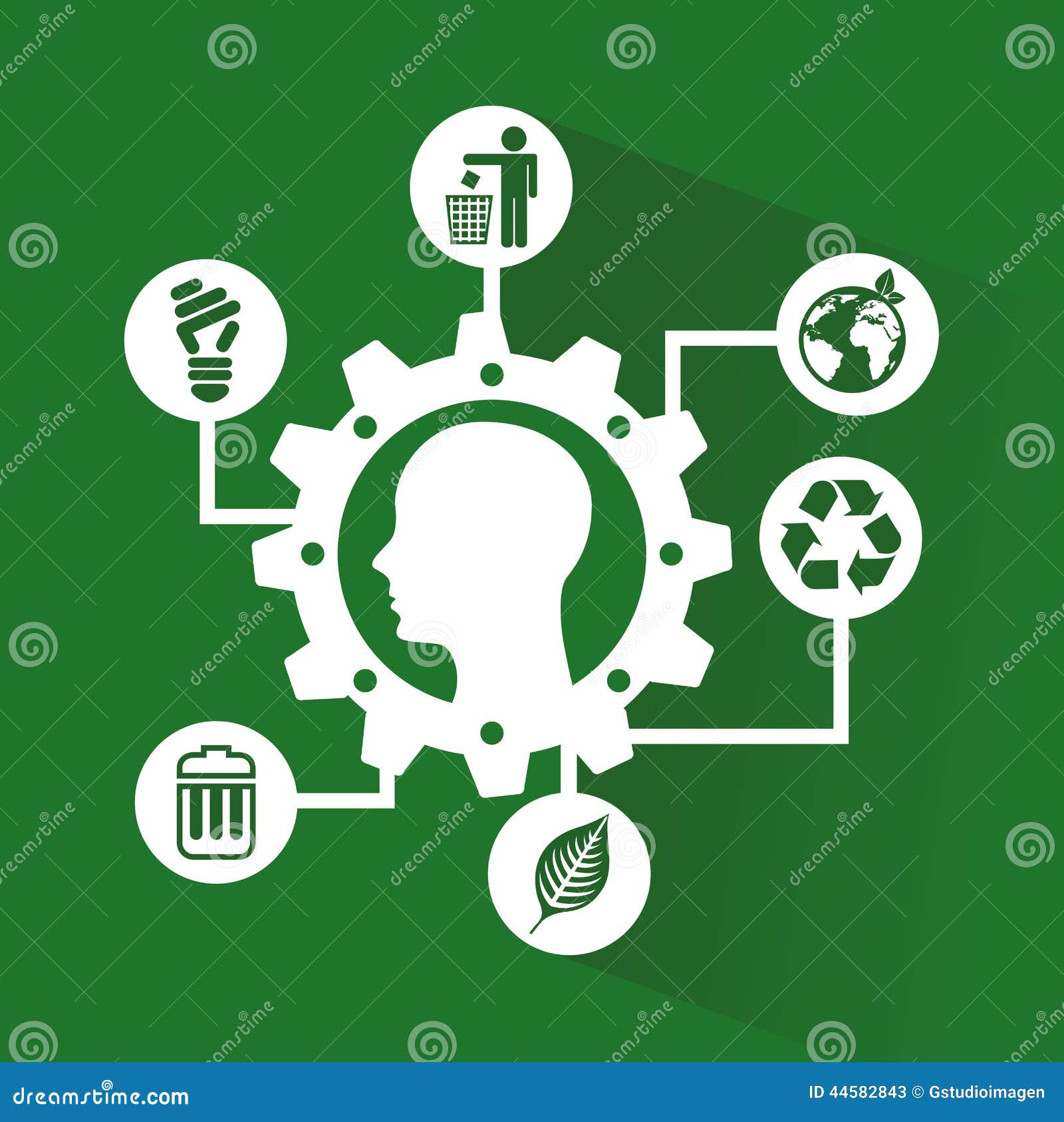 Eco design stock vector. Illustration of helping, energy - 44582843