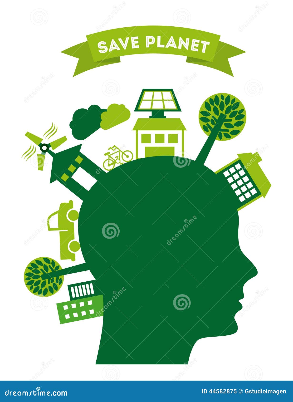 Eco design stock vector. Illustration of nature, earth - 44582875