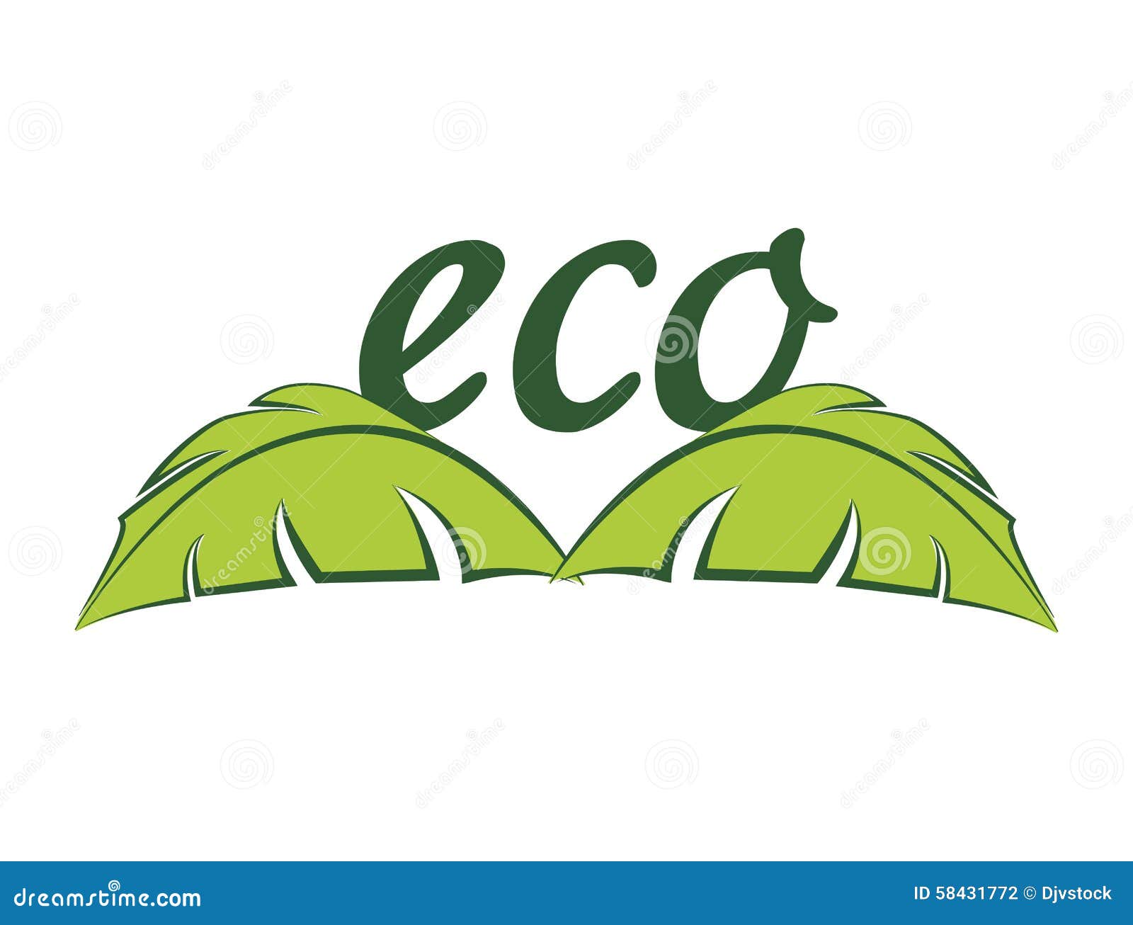 Eco design stock vector. Illustration of sustainability - 58431772