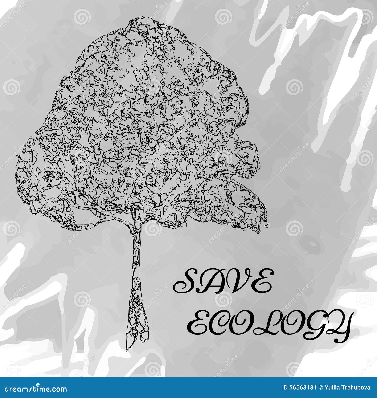 Eco Design. Vector Ecology Theme. Template for Green Product. Stock ...