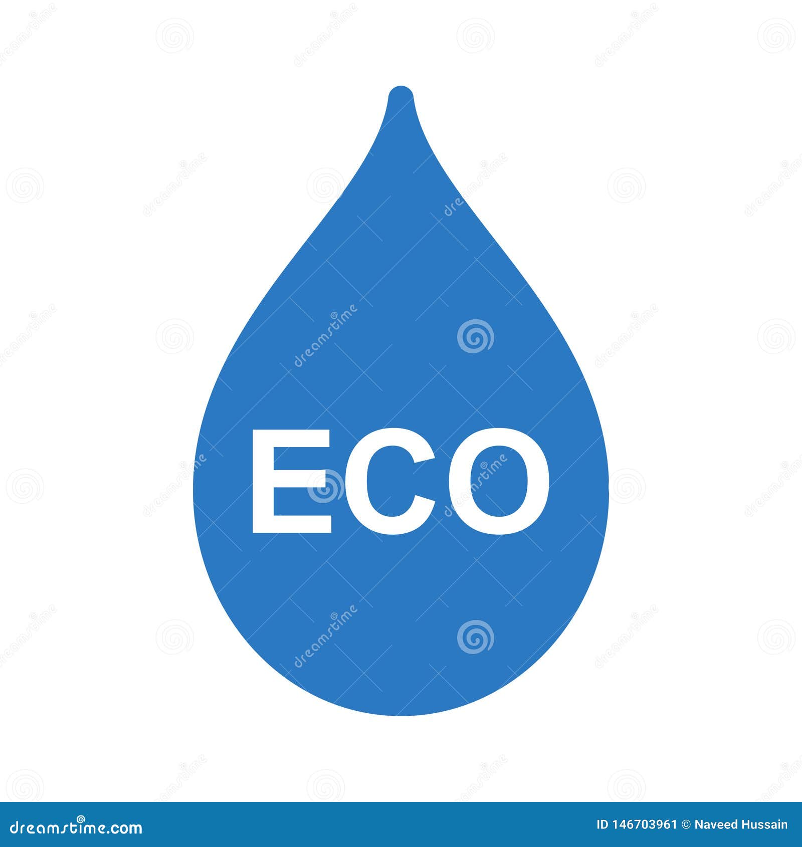 ECO Drop Glyph Color Vector Icon Stock Vector - Illustration of fuel ...