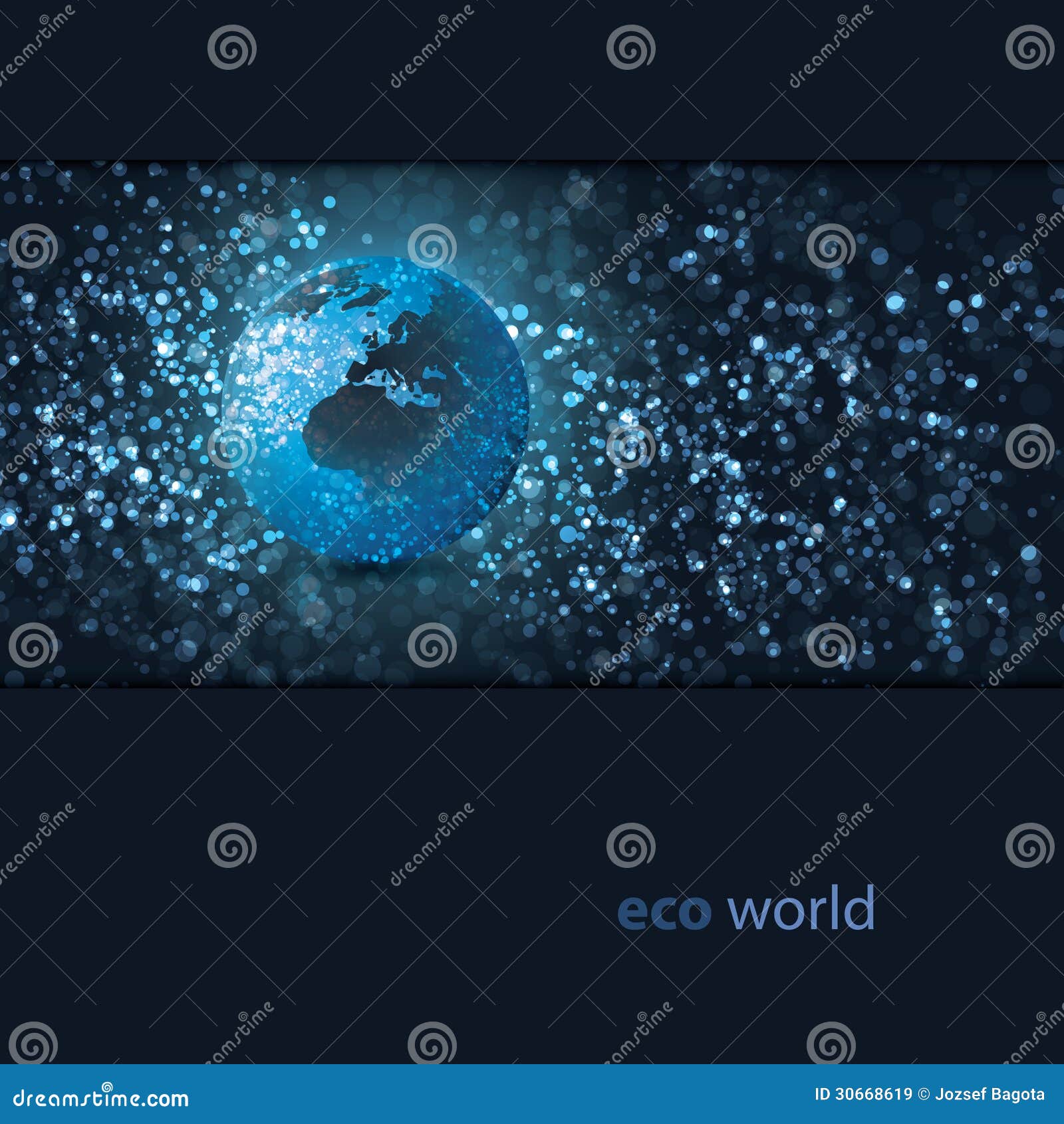 Eco Earth Design stock vector. Illustration of circle - 30668619