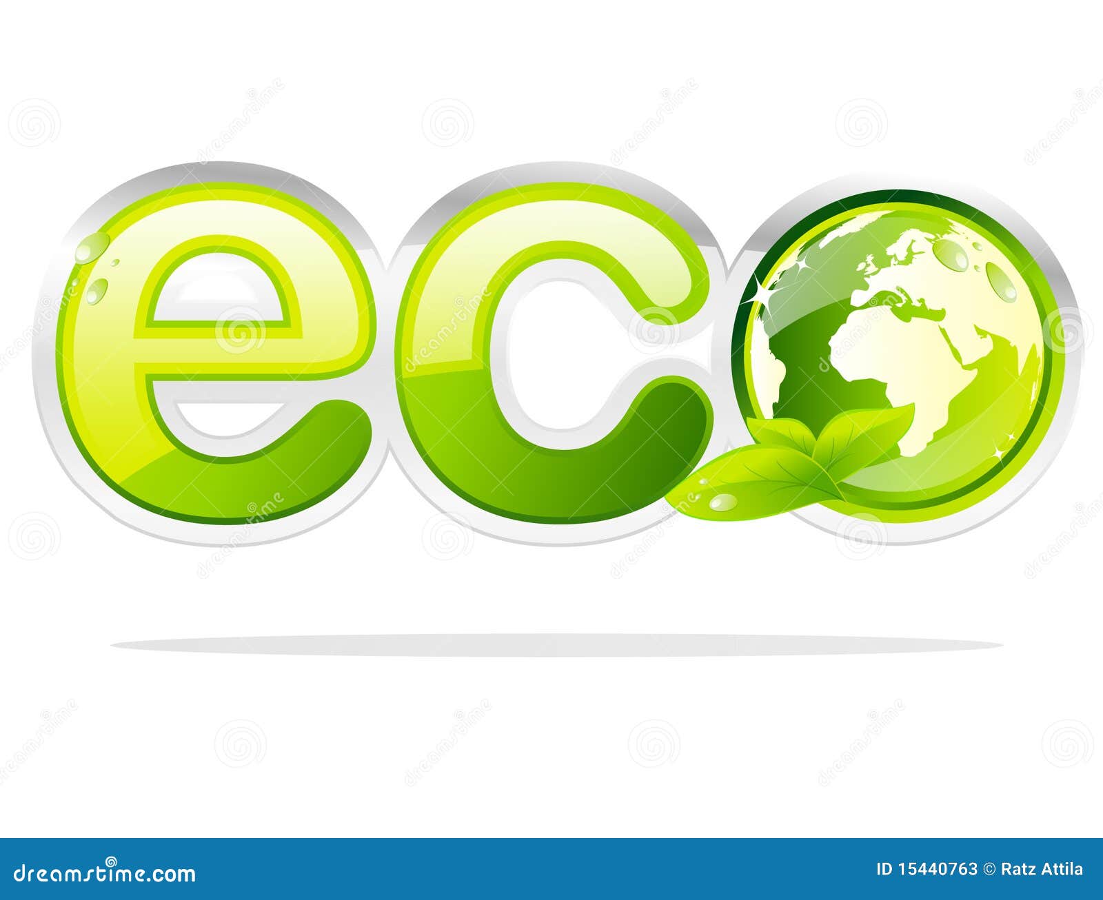 Eco earth sign stock vector. Illustration of global, ecological - 15440763