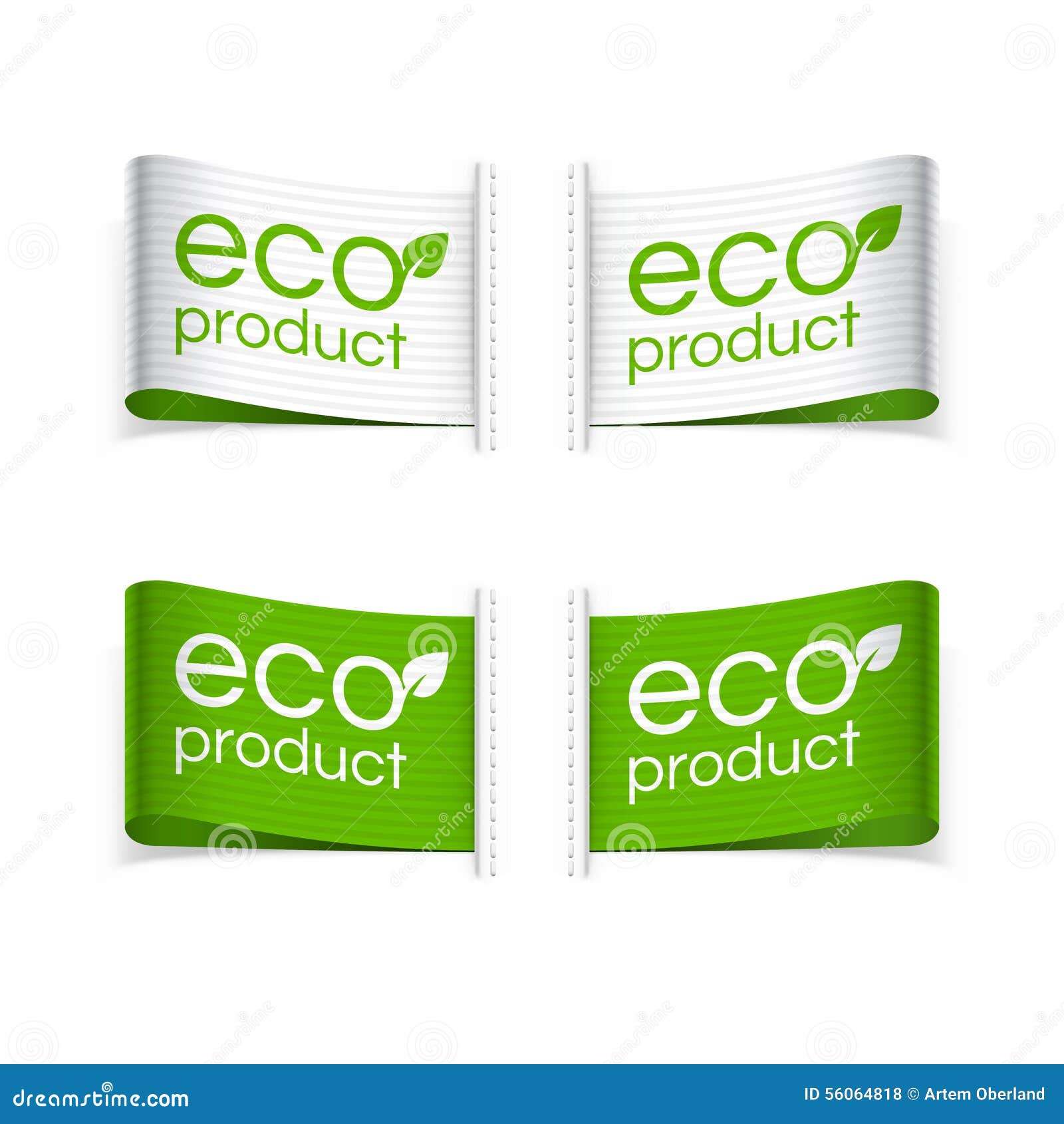 Eco and Eco product labels stock vector. Illustration of clothing ...