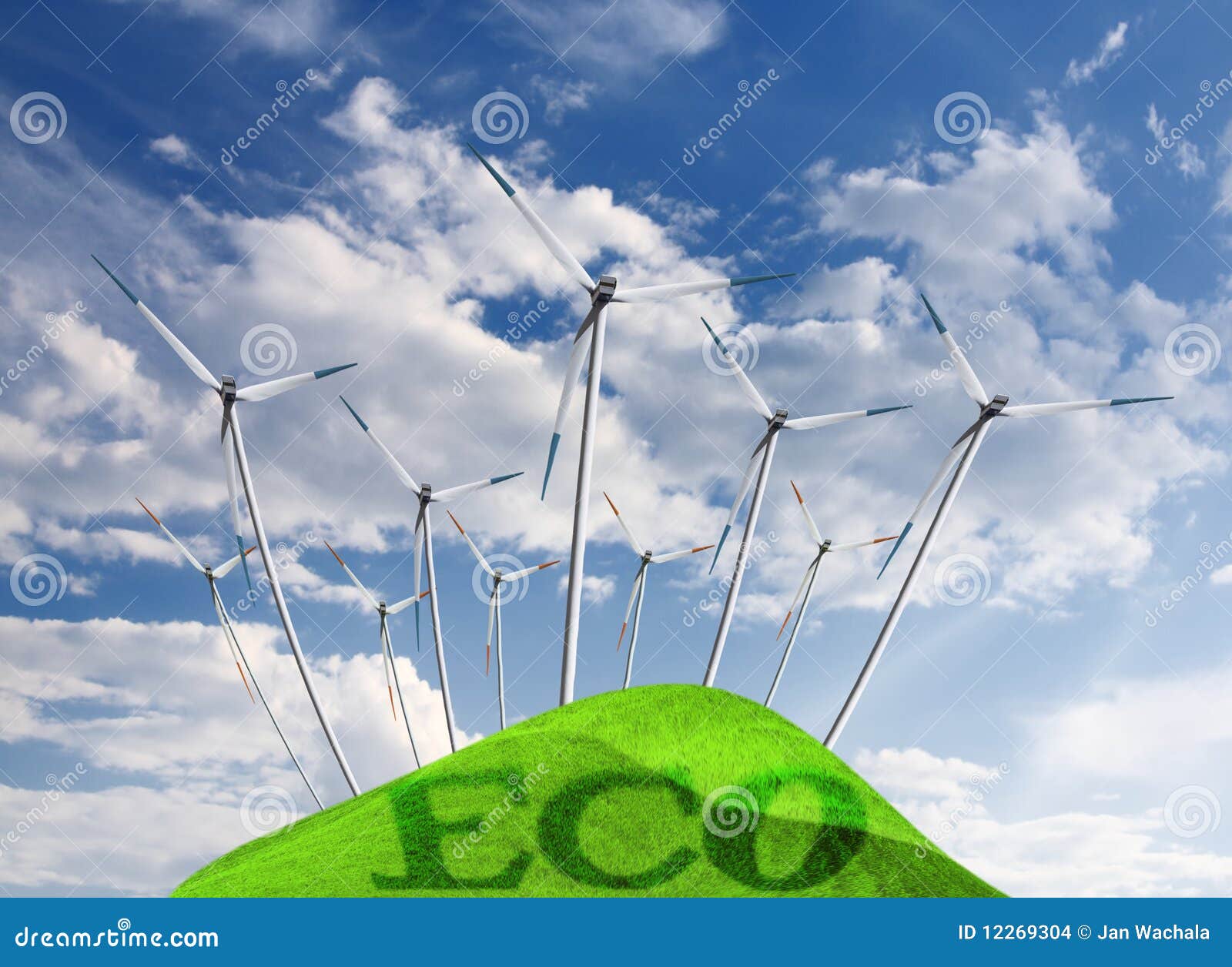 Eco energy stock photo. Image of electricity, environment - 12269304