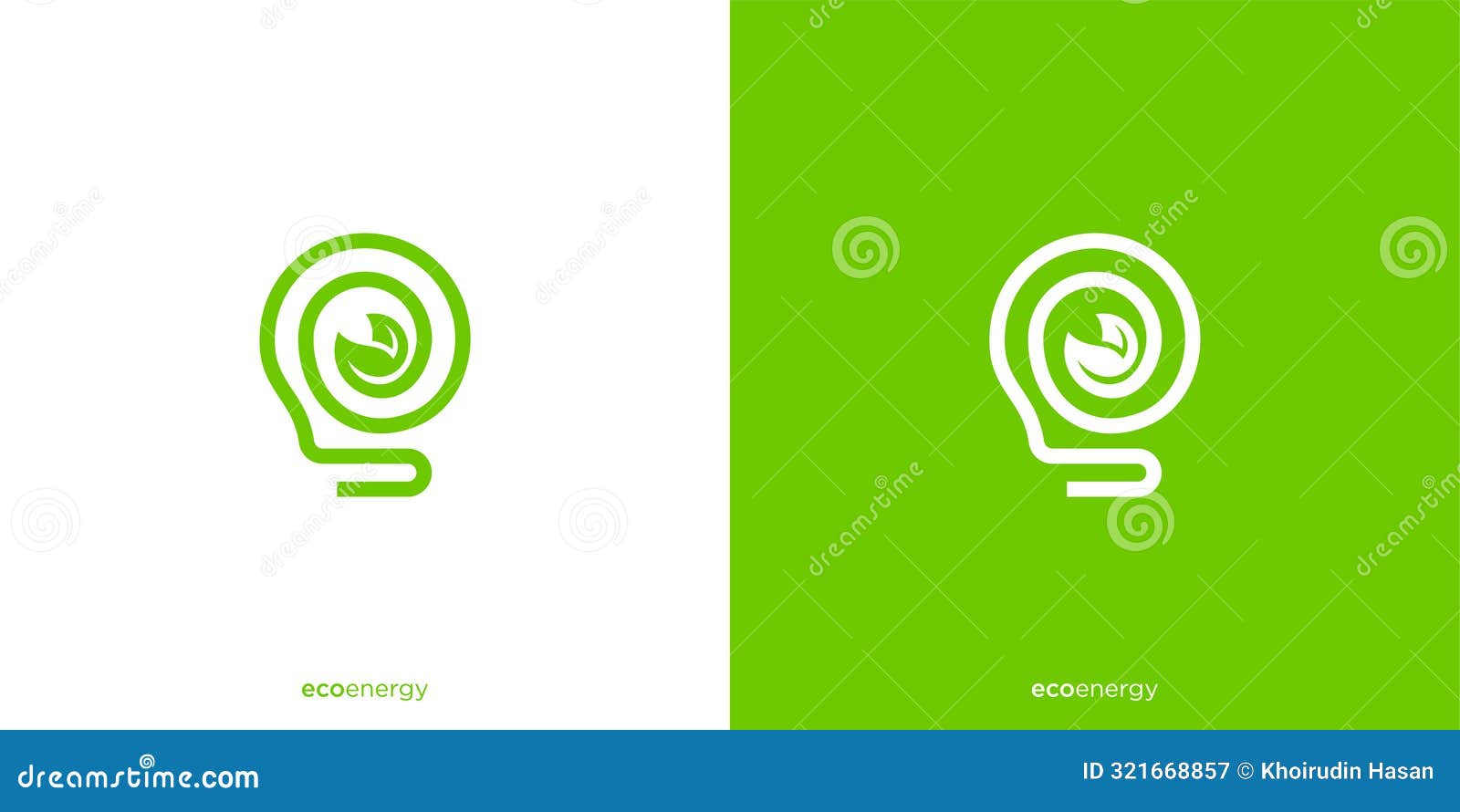 Creative Eco Solution Logo. Stock Vector - Illustration of sustainable ...
