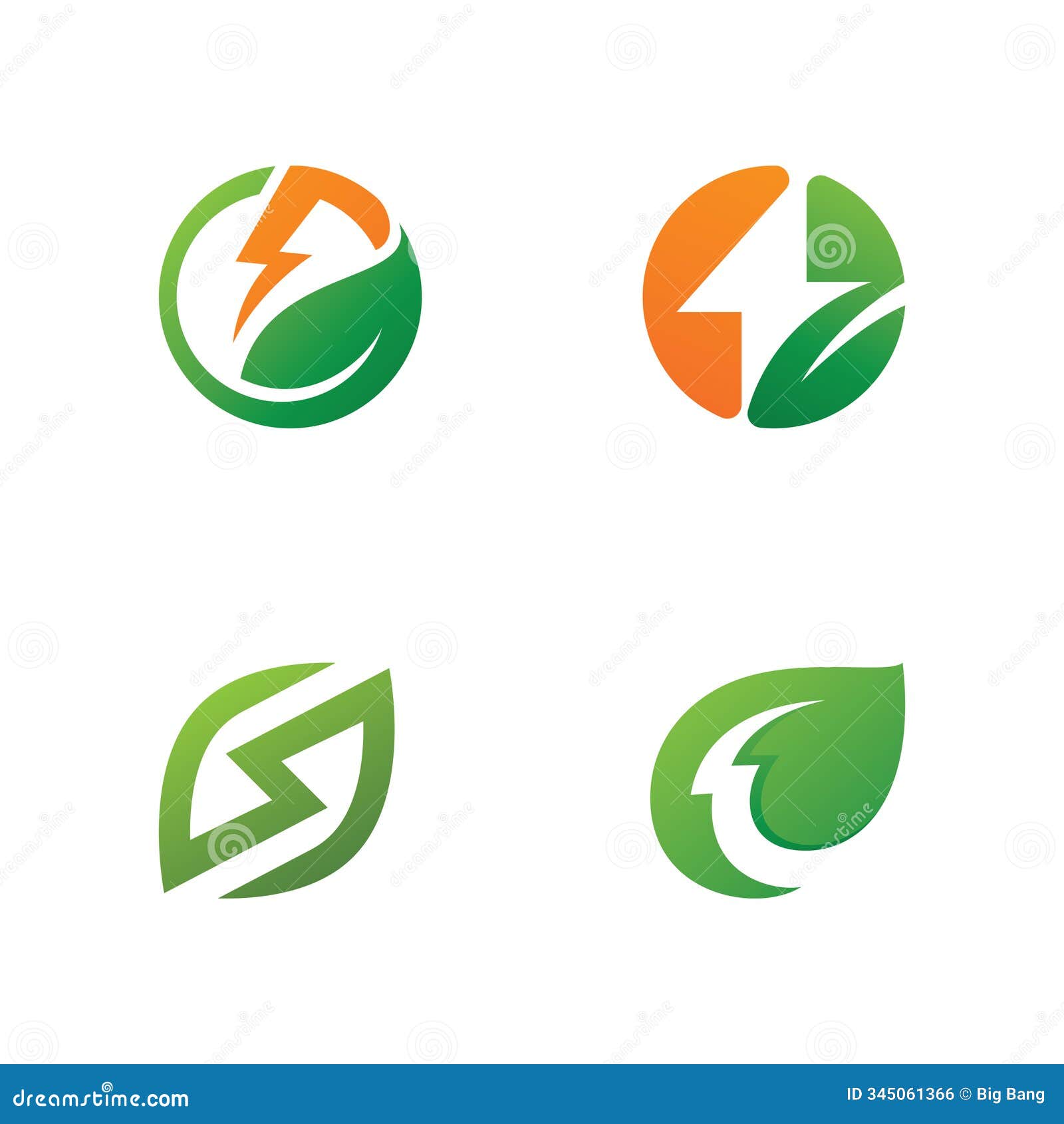 Eco Energy Vector Logo Symbol Stock Vector - Illustration of natural ...