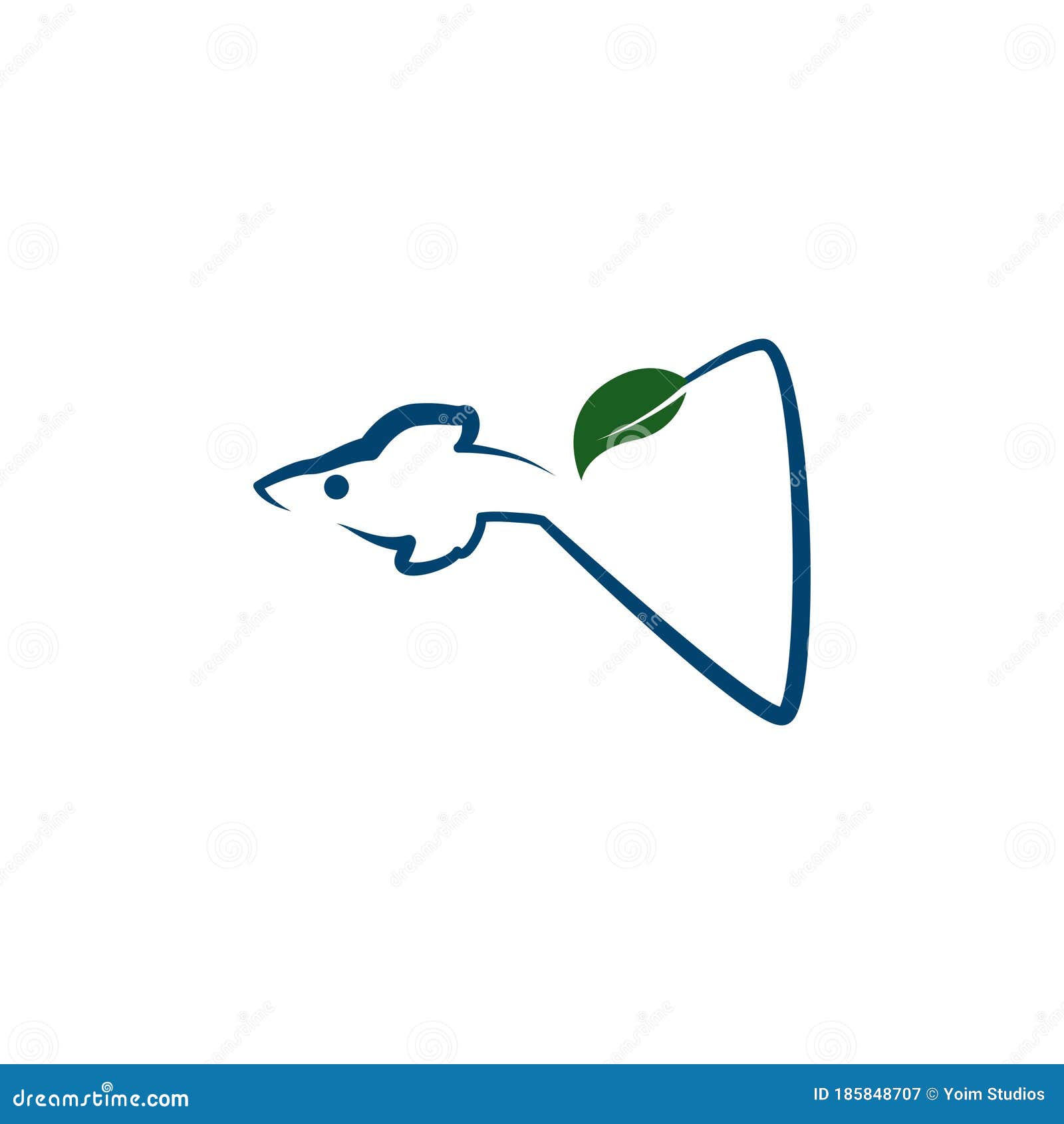 Eco Fish Vector Design Template Illustration Stock Vector ...