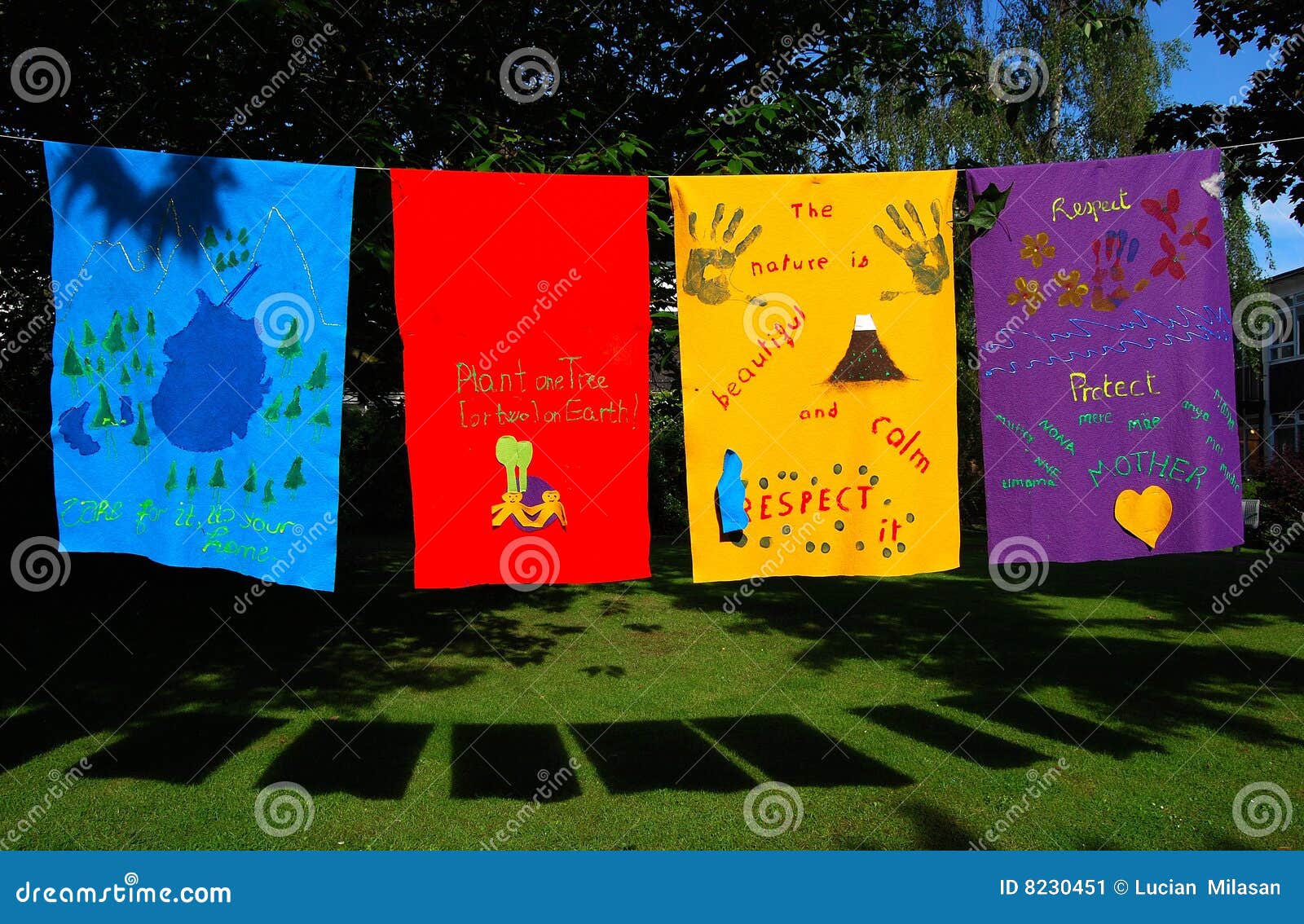 Eco-flags stock image. Image of protection, rights, heart - 8230451