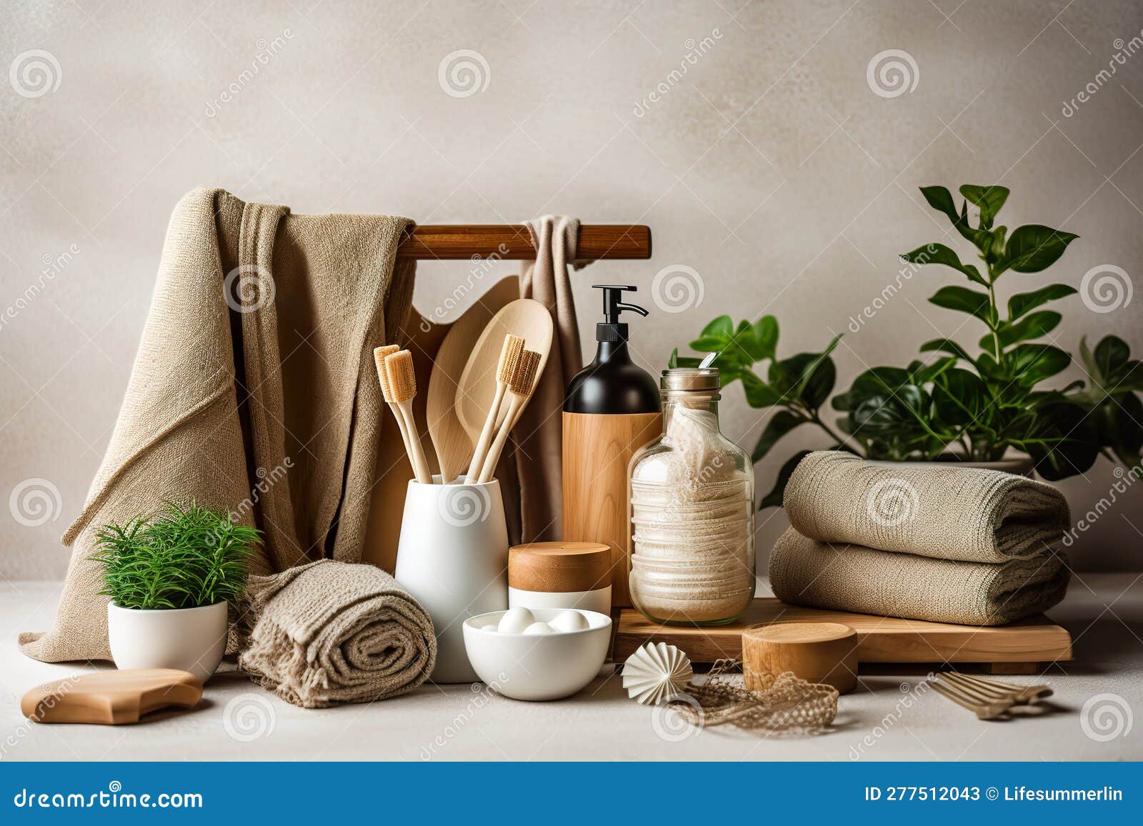 Eco-friendliness and Sustainability Packaging Stock Illustration ...