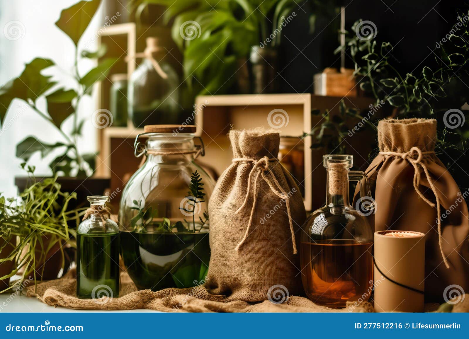 Eco-friendliness and Sustainability Packaging Stock Illustration ...