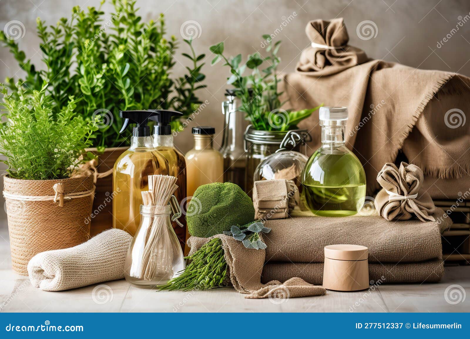 Eco-friendliness and Sustainability Packaging Stock Illustration ...
