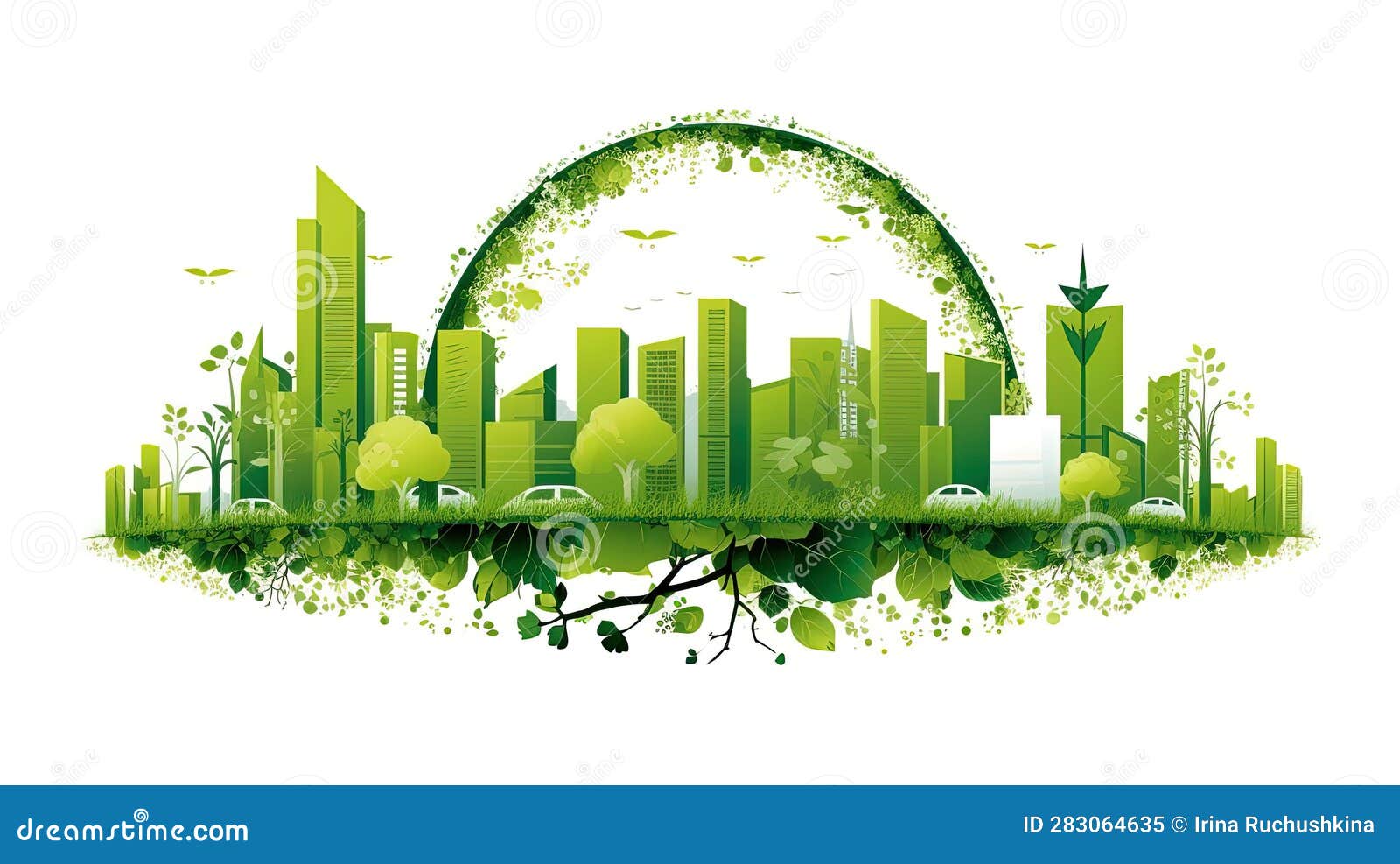 Eco Friendly Banner Design Planet And Energy Conservation Concepts
