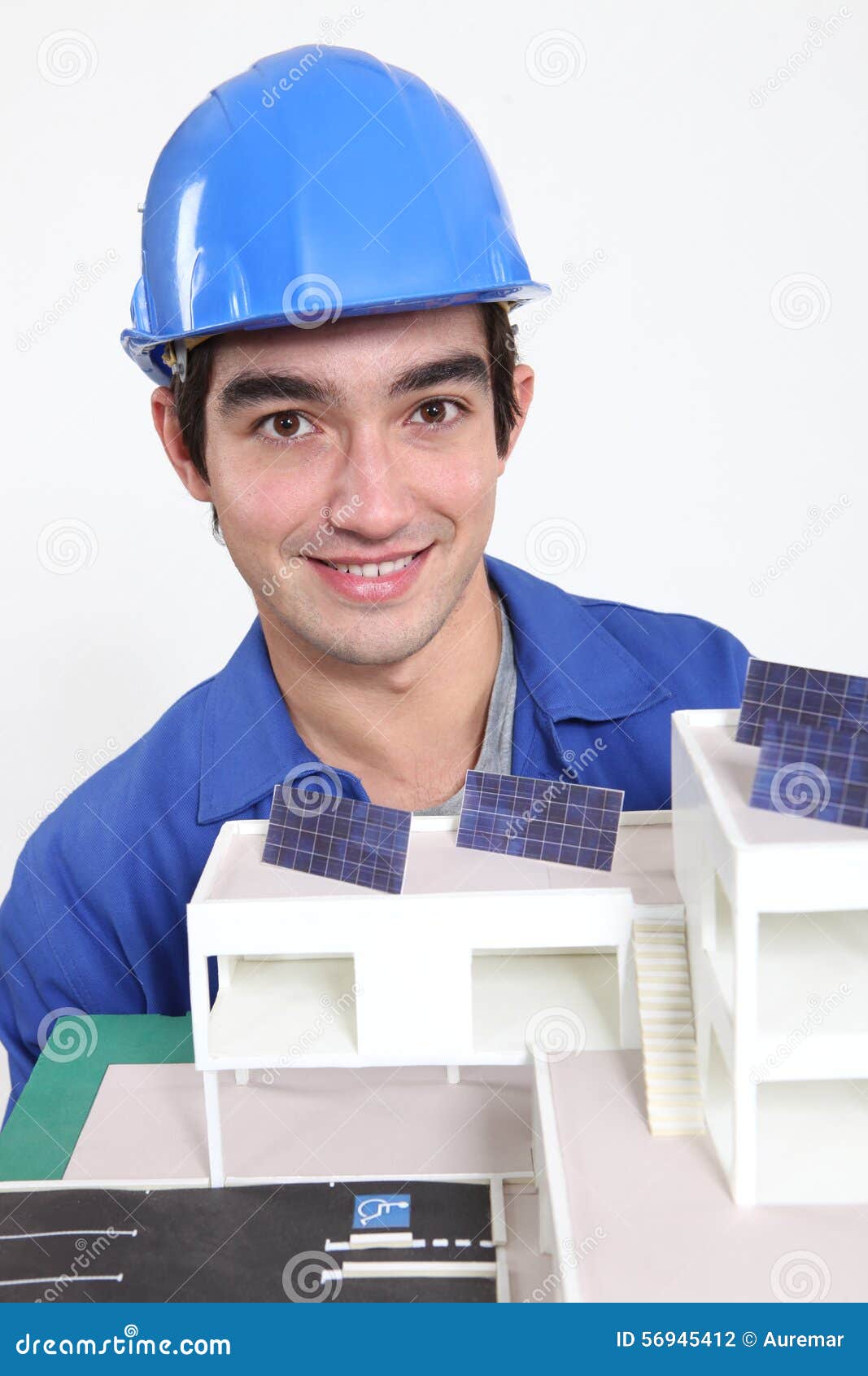 Eco-friendly Building Model Stock Photo - Image of hard, design: 56945412