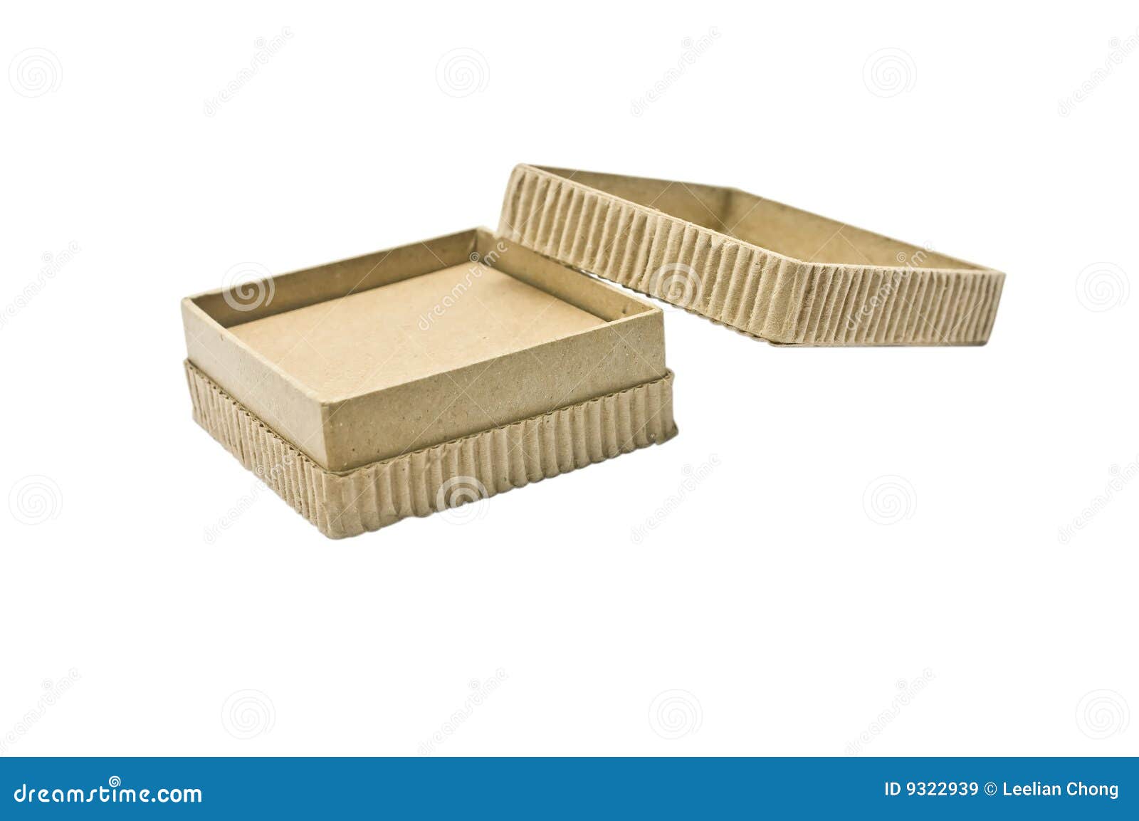 Eco-friendly Cardboard Box stock image. Image of recycle - 9322939