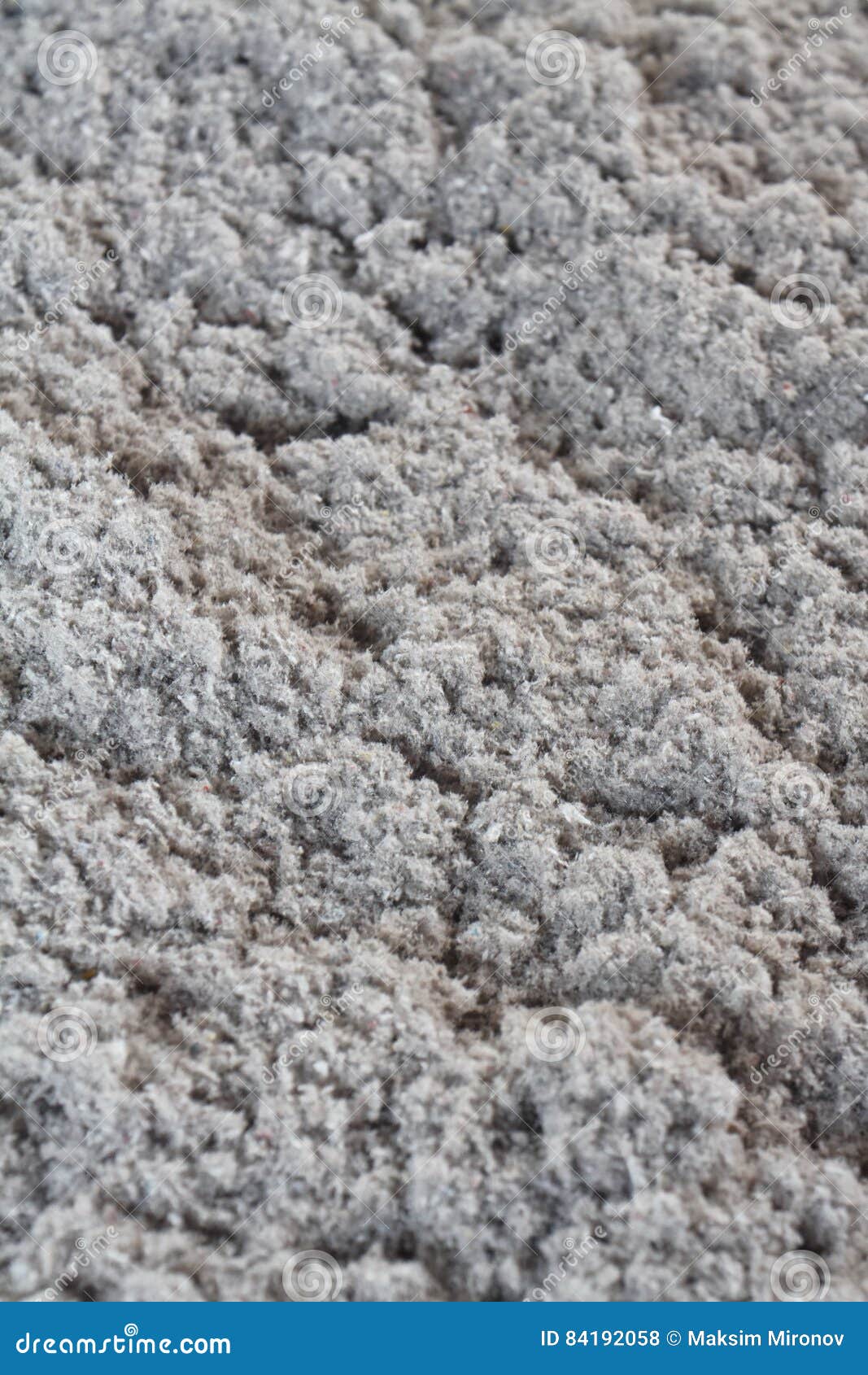 Eco-friendly Cellulose Insulation Made from Recycled Paper Stock Photo ...