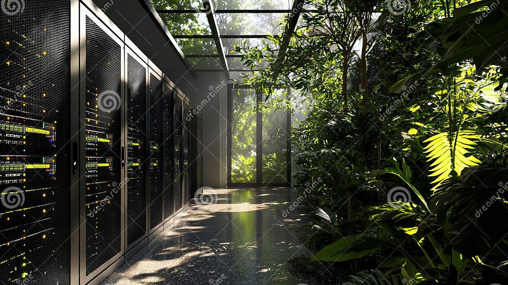 This Eco-friendly Data Center Symbolizes Sustainable Technology with ...