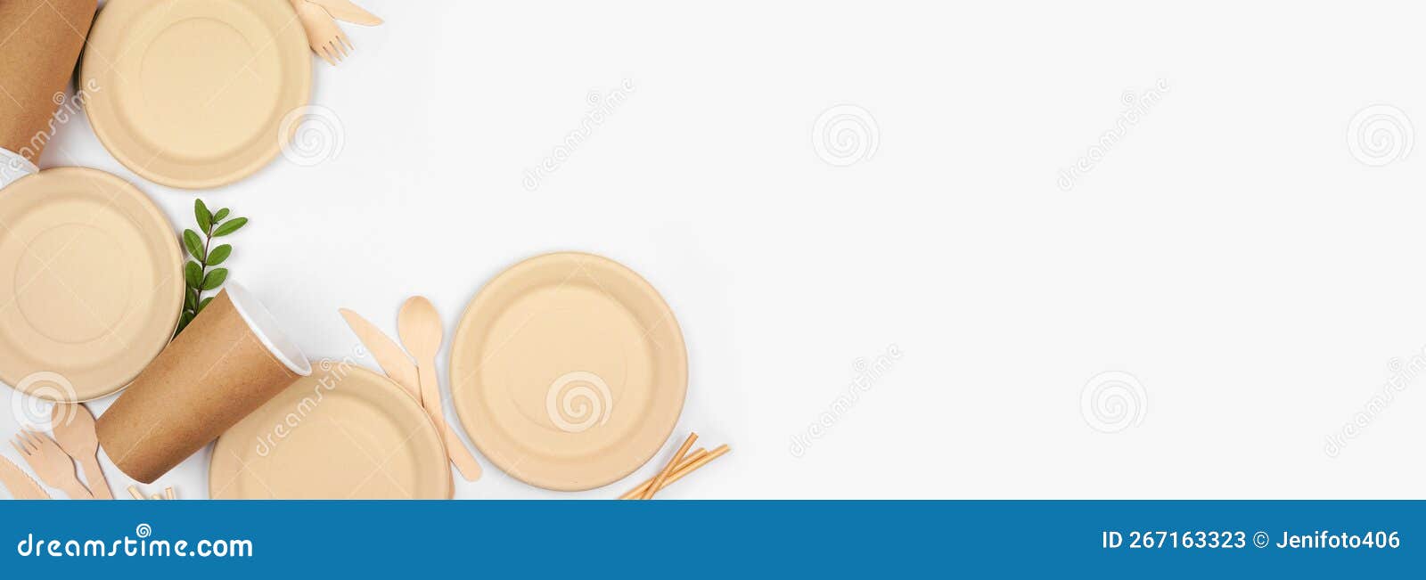 Eco Friendly, Plastic Free Disposable Dishware For Takeout. Corner ...