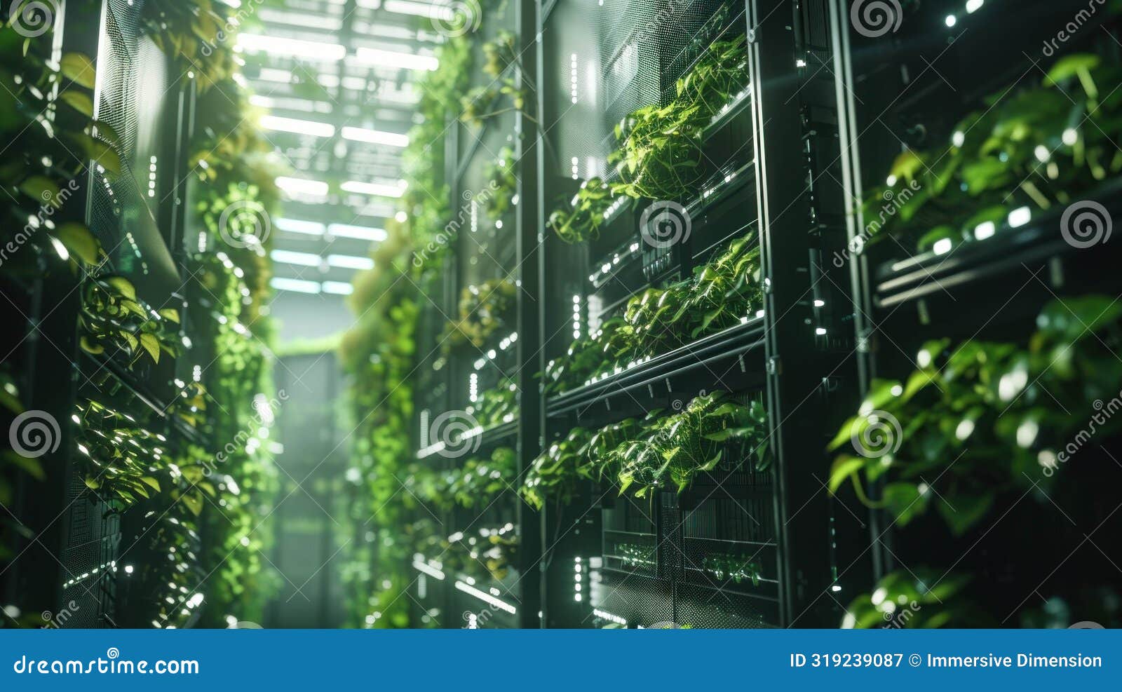 Eco-Friendly Green Data Center Made of Plants, Linked Data Storage To ...