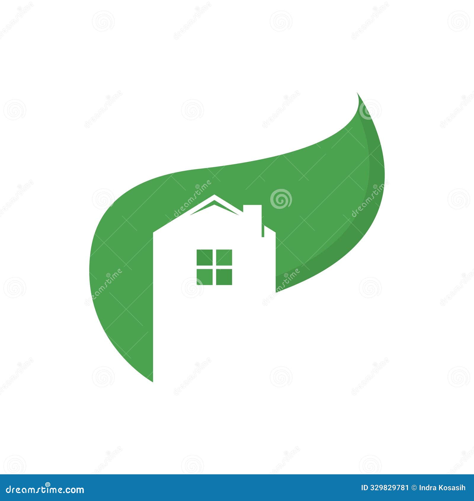 Eco Friendly Home Logo Vector Icon Illustration Stock Vector ...